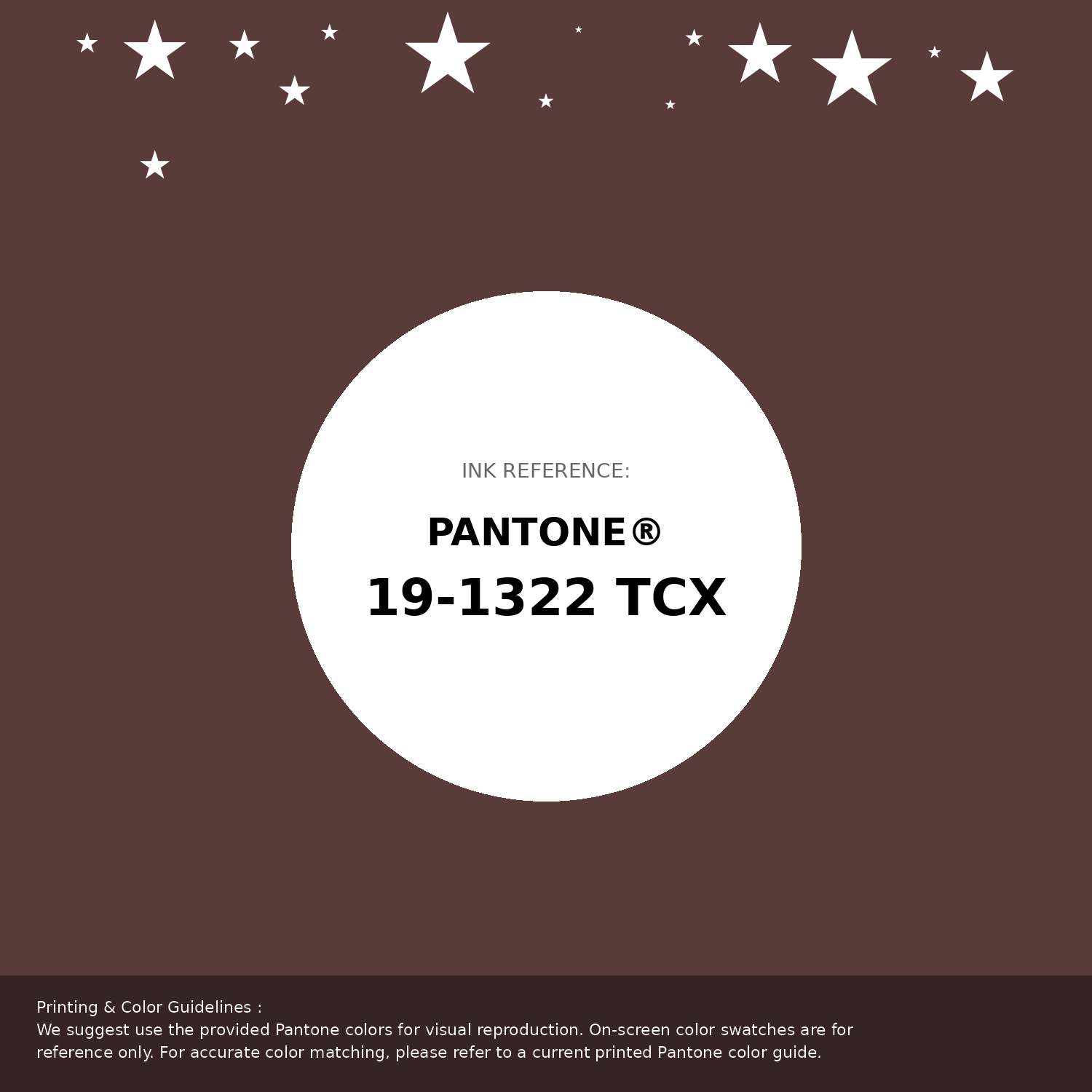 Hex Color #593c39 | Printing Match PANTONE 19-1322 TCX | Color ...
