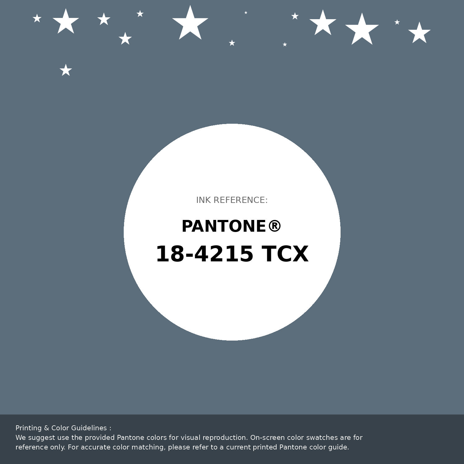 Blue Mirage | Printing Match PANTONE 18-4215 TCX | Color conversion ...