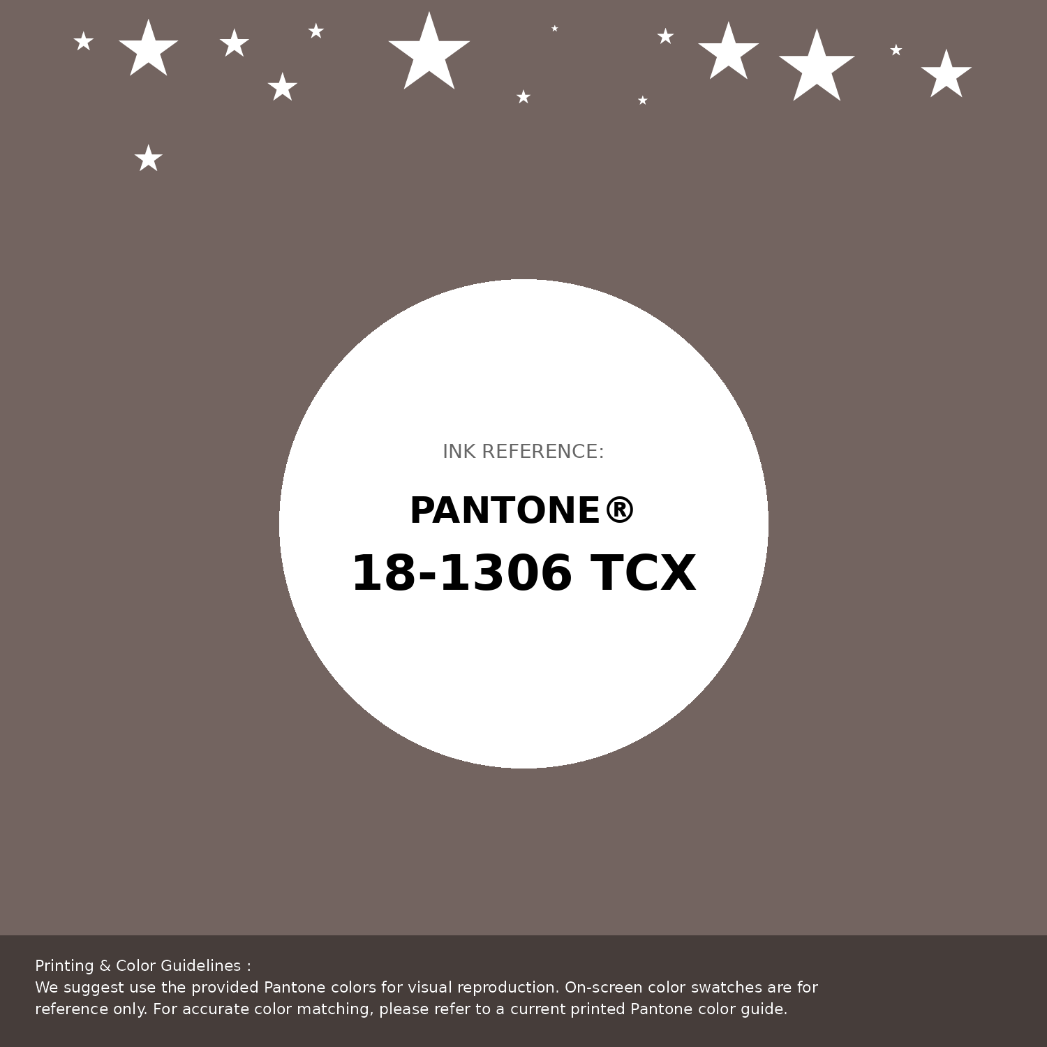 Hex Color #736460 | Printing Match PANTONE 18-1306 TCX | Color ...