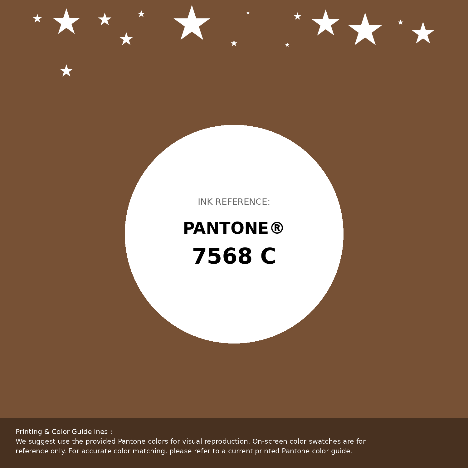 Hex Color #775135 | Printing Match PANTONE 7568 C | Color conversion ...