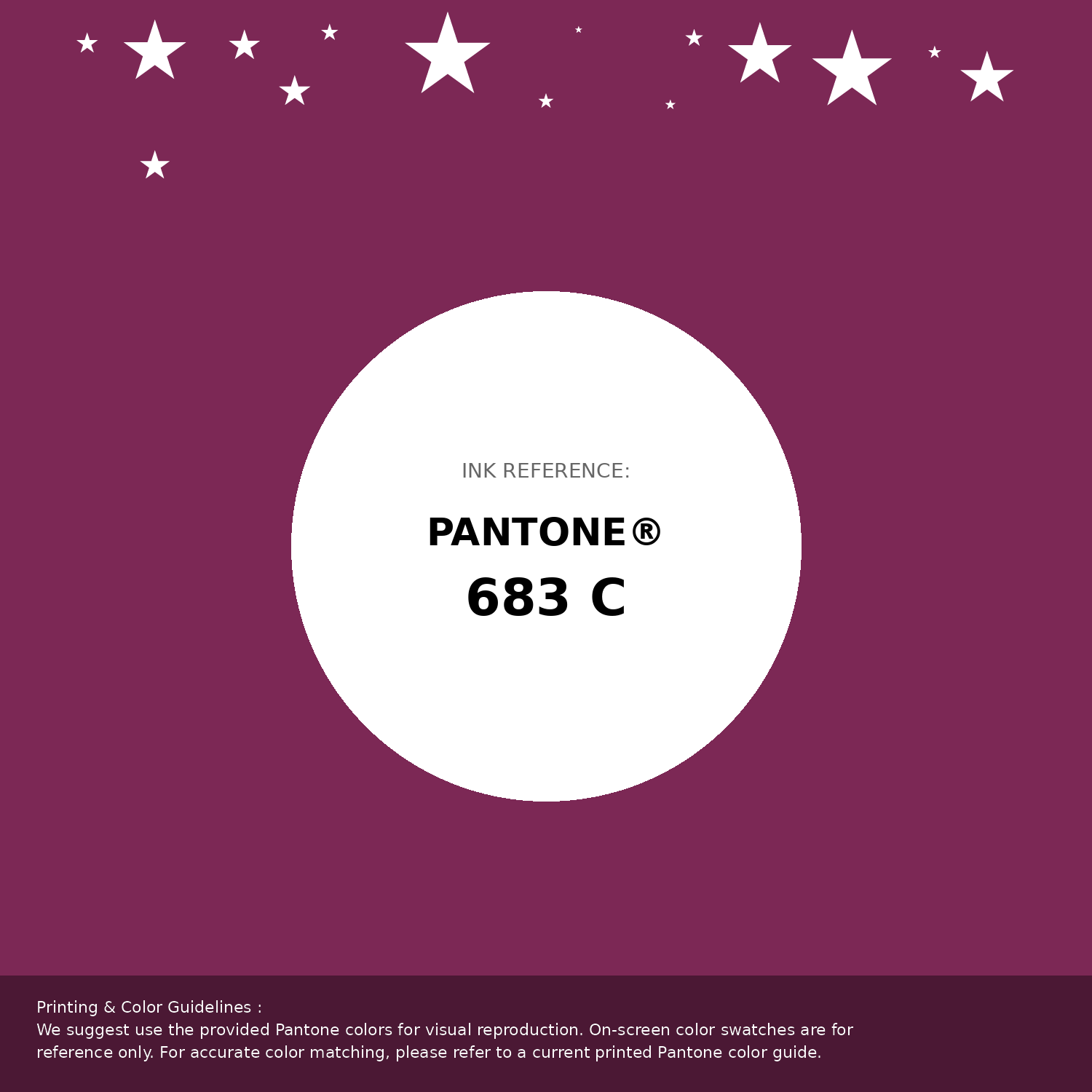 Hex Color #7c2855 | Printing Match PANTONE 683 C | Color conversion ...
