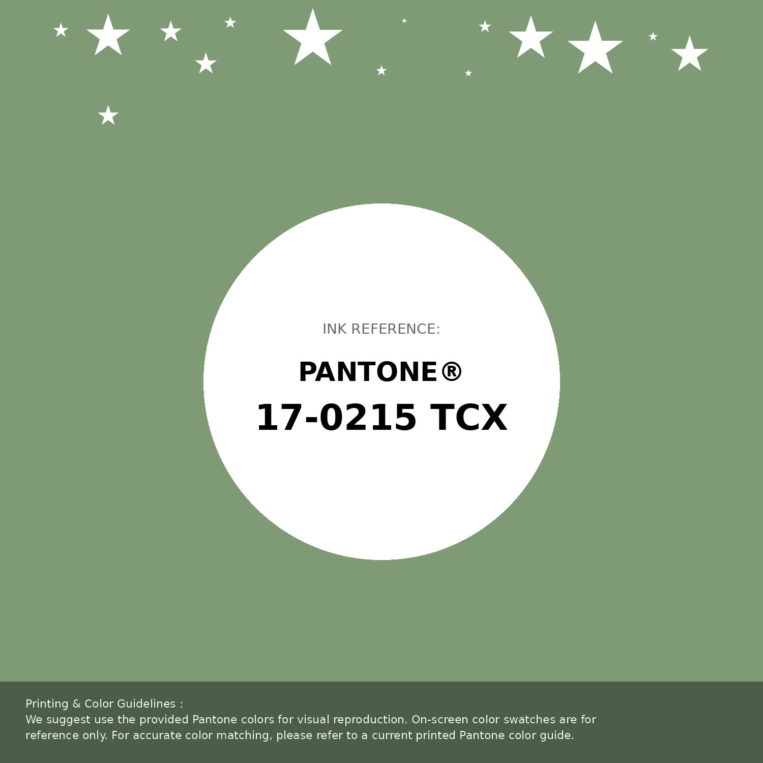 Aspen Green | Printing Match PANTONE 17-0215 TCX | Color conversion ...