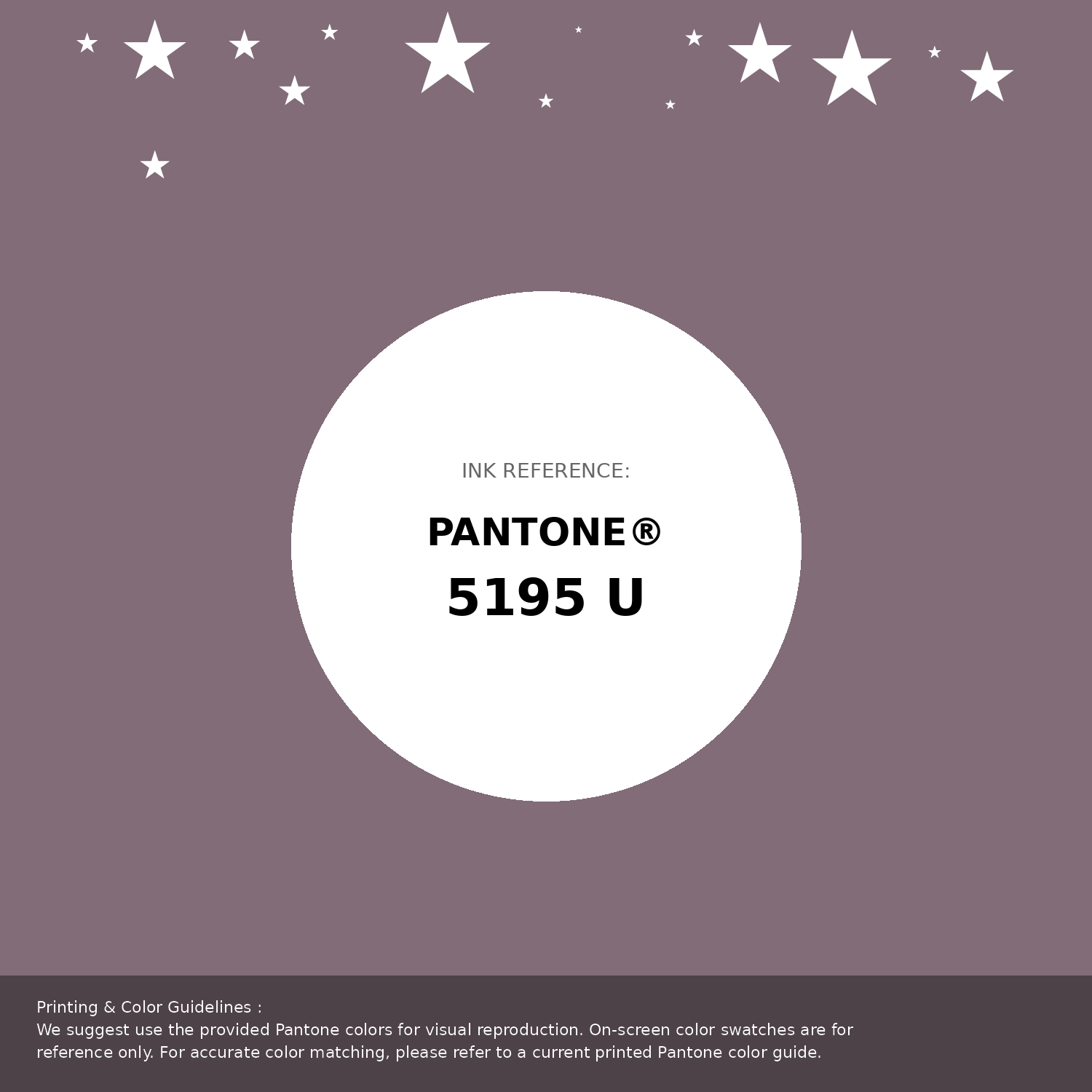 Hex Color #816c78 | Printing Match PANTONE 5195 U | Color conversion ...