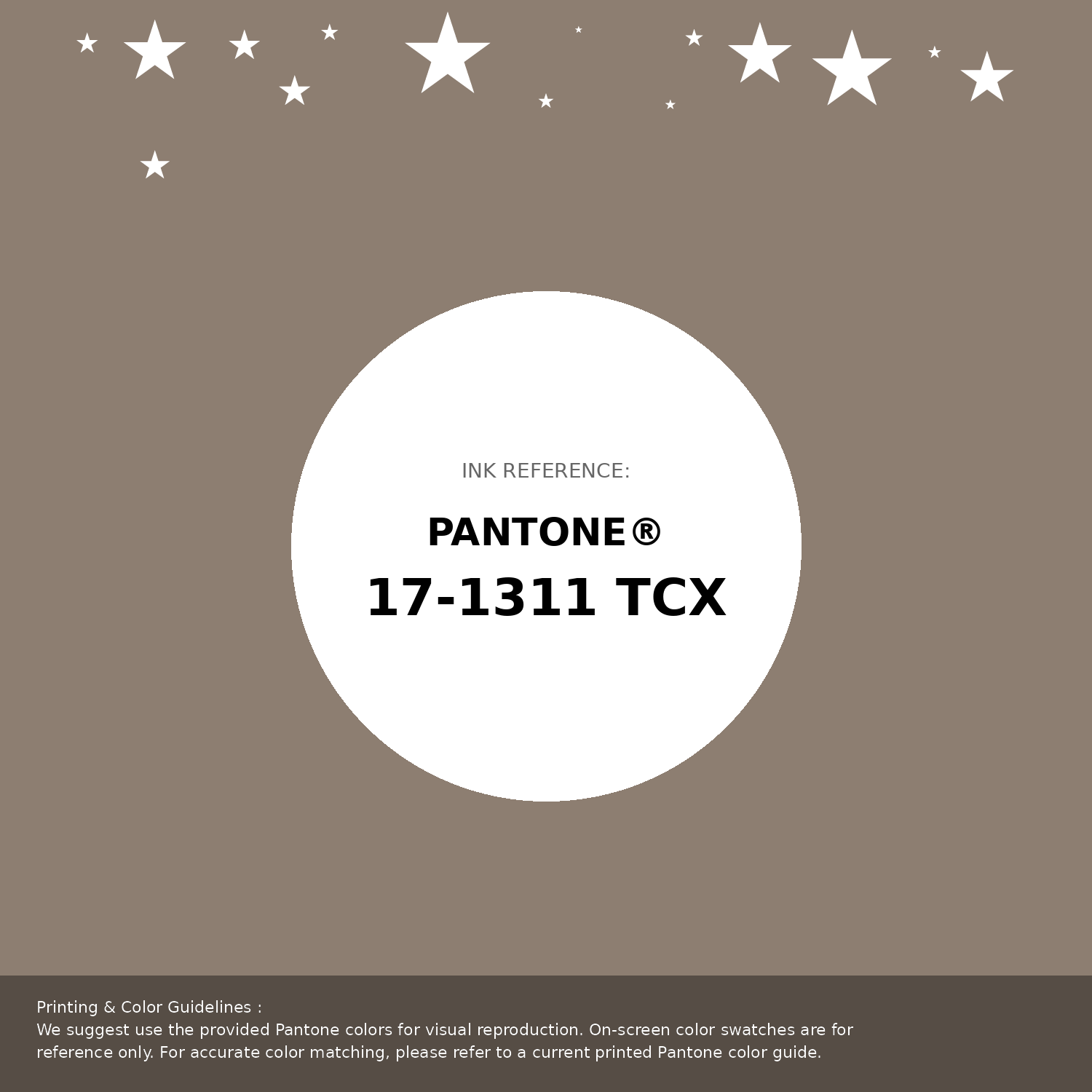 Desert Taupe | Printing Match PANTONE 17-1311 TCX | Color conversion ...
