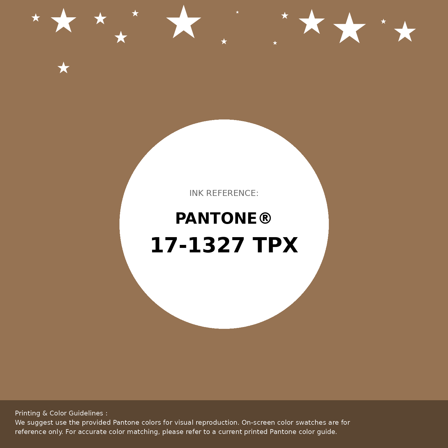 Hex Color #967353 | Printing Match PANTONE 17-1327 TPX | Color ...