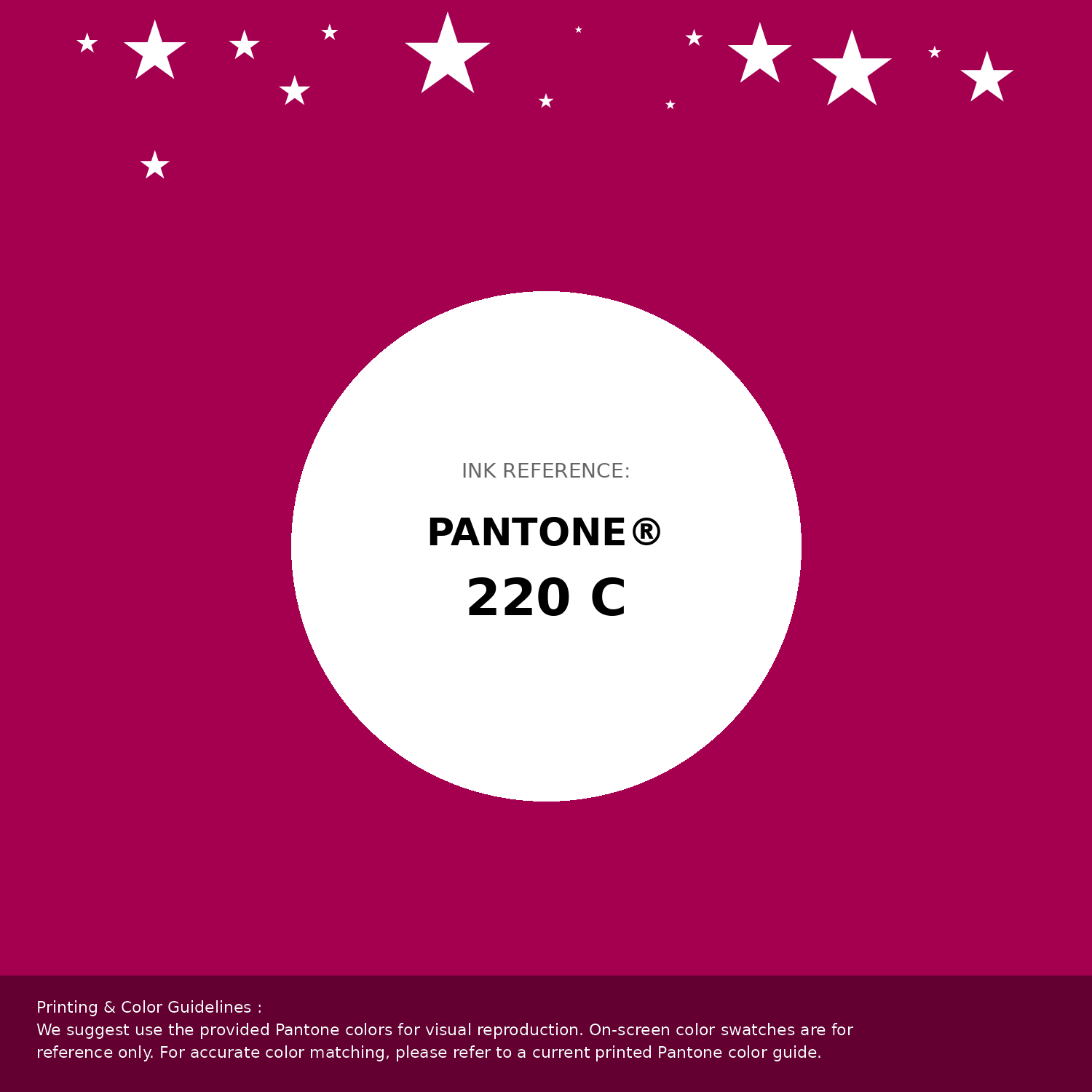 Hex Color #a50050 | Printing Match PANTONE 220 C | Color conversion ...
