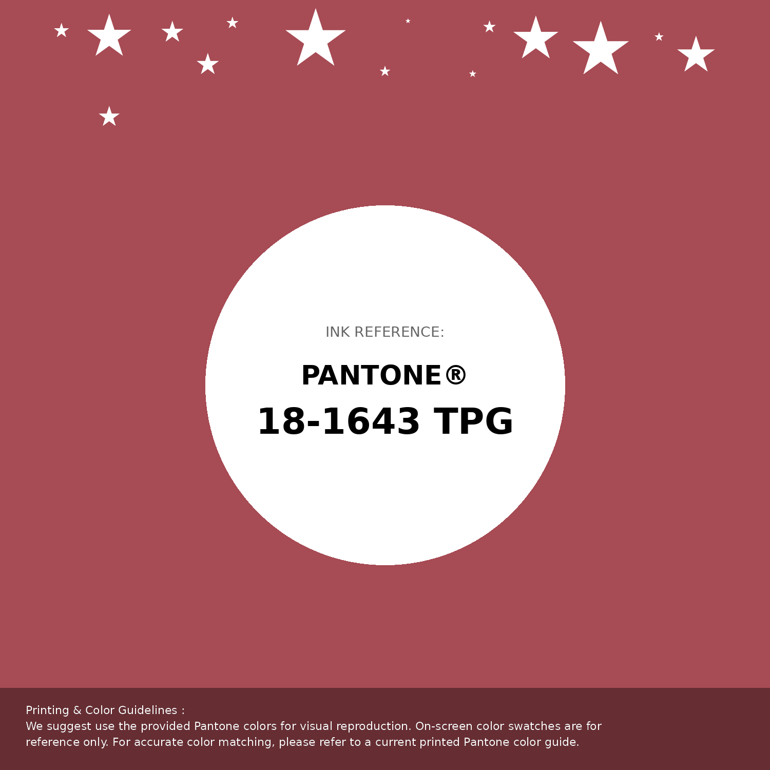 Hex Color #a74b54 | Printing Match PANTONE 18-1643 TPG | Color ...