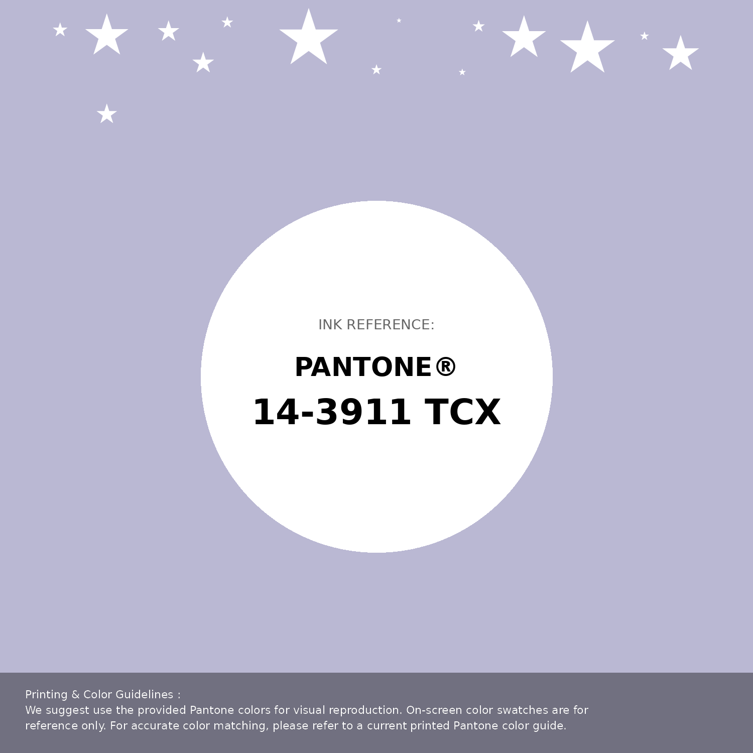 Hex Color #BAB8D3 | Printing Match PANTONE 14-3911 TCX | Color ...