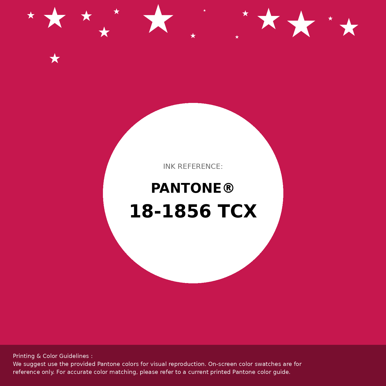 Hex Color #c6174e | Printing Match PANTONE 18-1856 TCX | Color ...