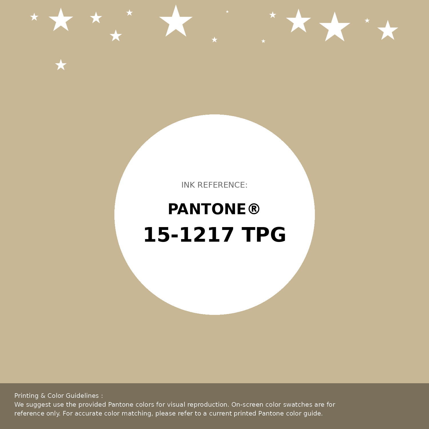 Hex Color #c7b795 | Printing Match PANTONE 15-1217 TPG | Color ...