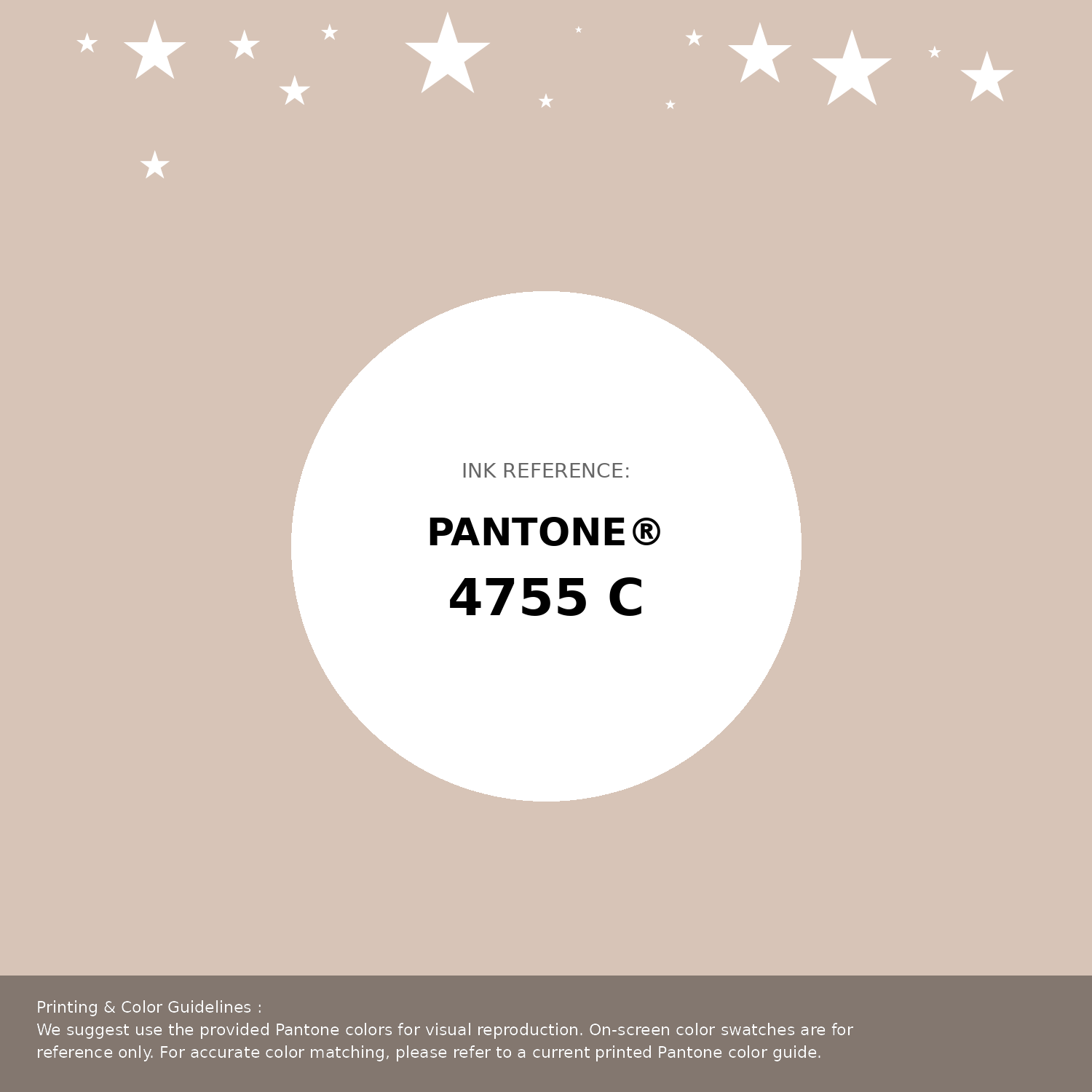 Hex Color #d7c4b7 | Printing Match PANTONE 4755 C | Color conversion ...