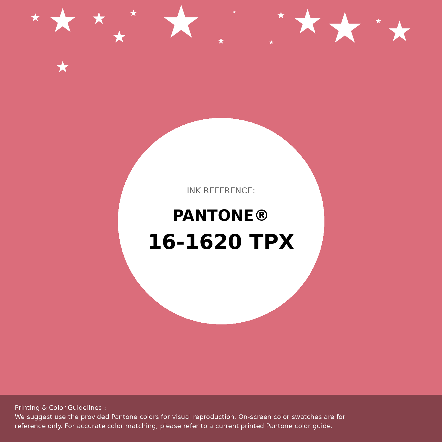 Hex Color #db6d7b | Printing Match PANTONE 16-1620 TPX | Color ...