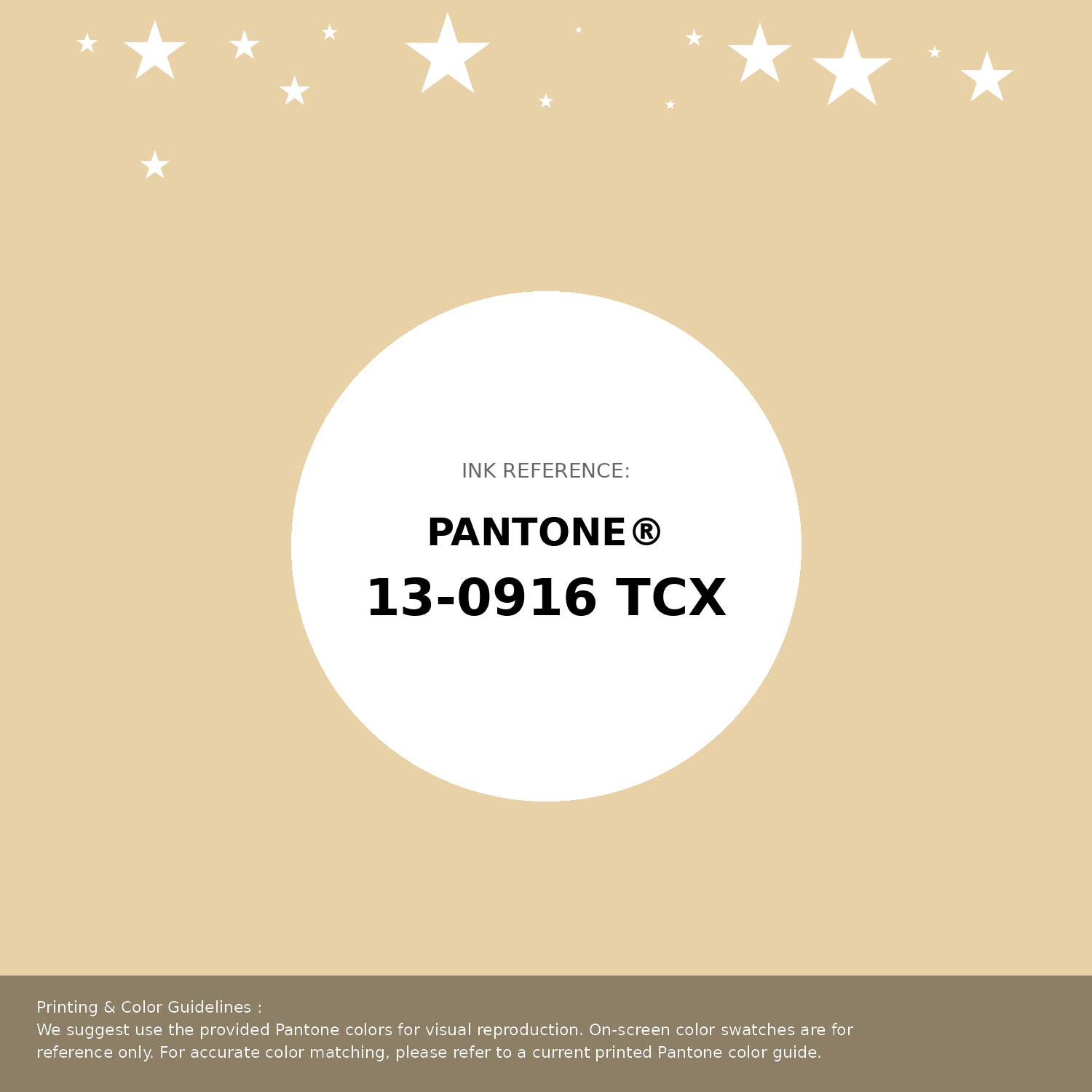 Chamomile | Printing Match PANTONE 13-0916 TCX | Color conversion CMYK ...