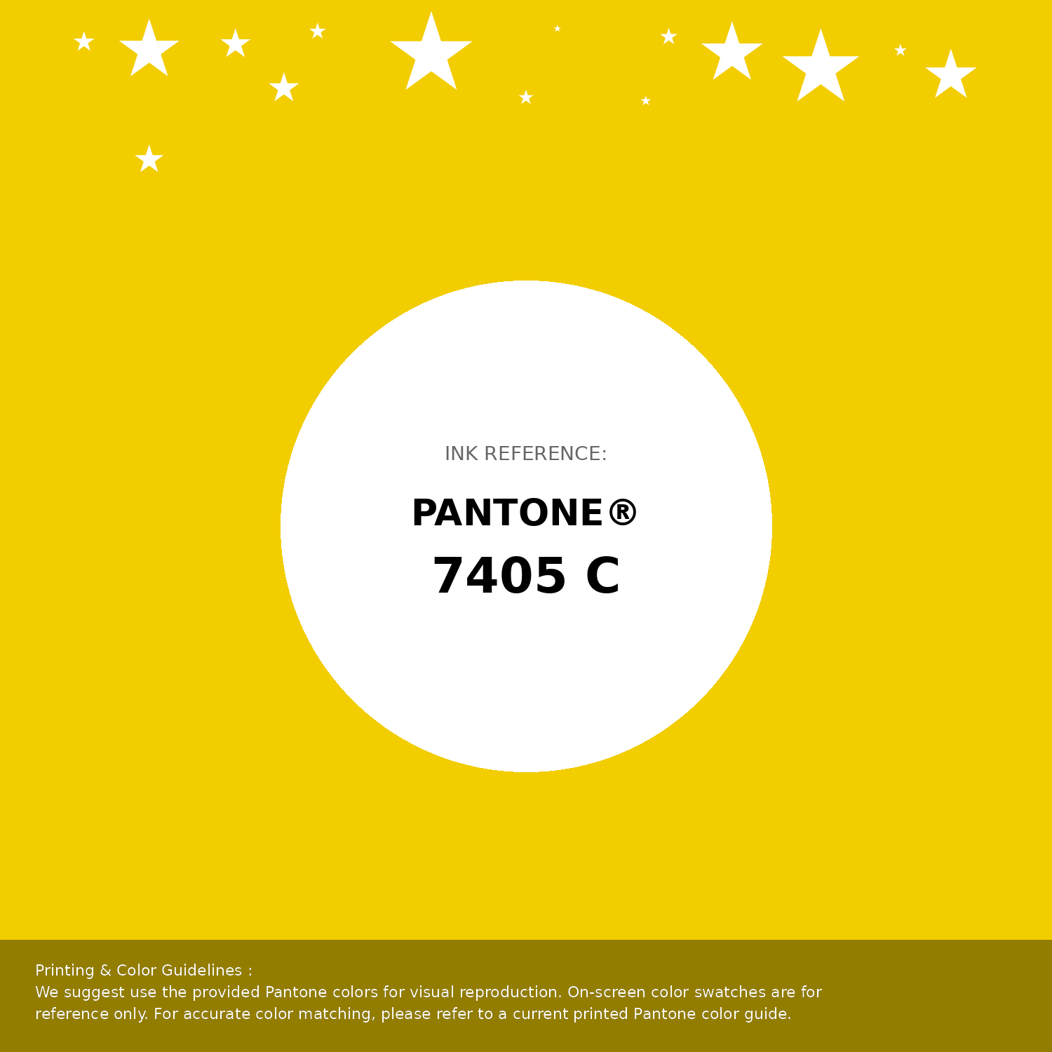 Hex Color #f2cd00 | Printing Match PANTONE 7405 C | Color conversion ...