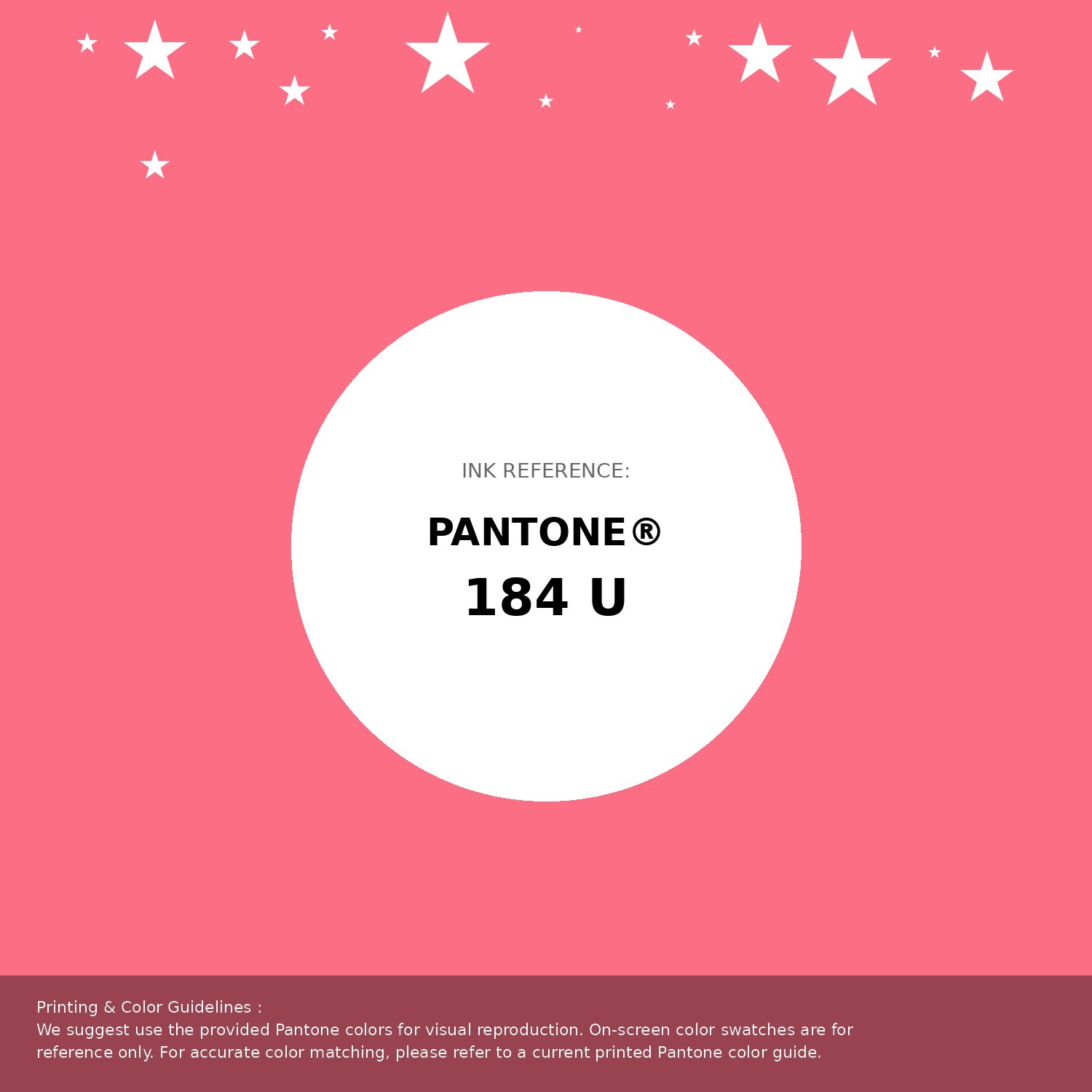 Hex Color #fc6e83 | Printing Match PANTONE 184 U | Color conversion ...