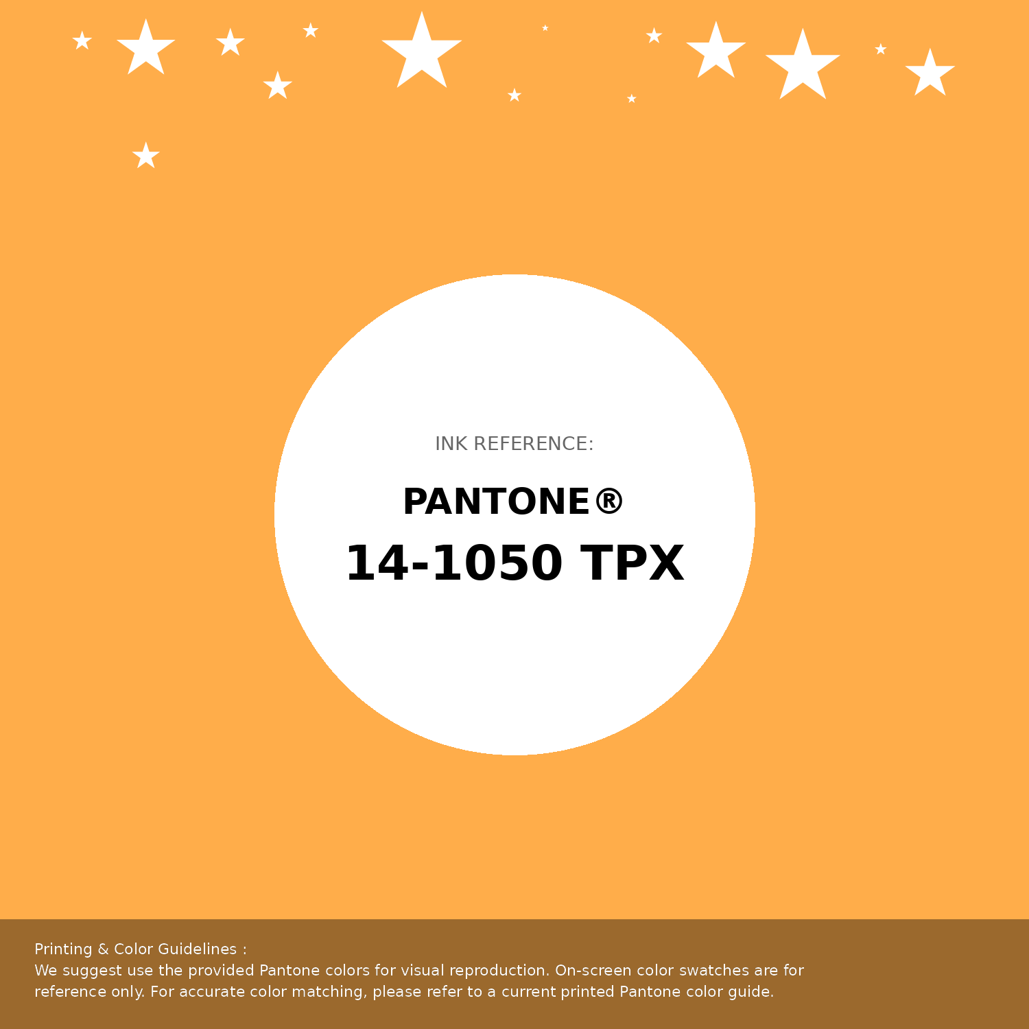 Hex Color #ffad4a | Printing Match PANTONE 14-1050 TPX | Color ...