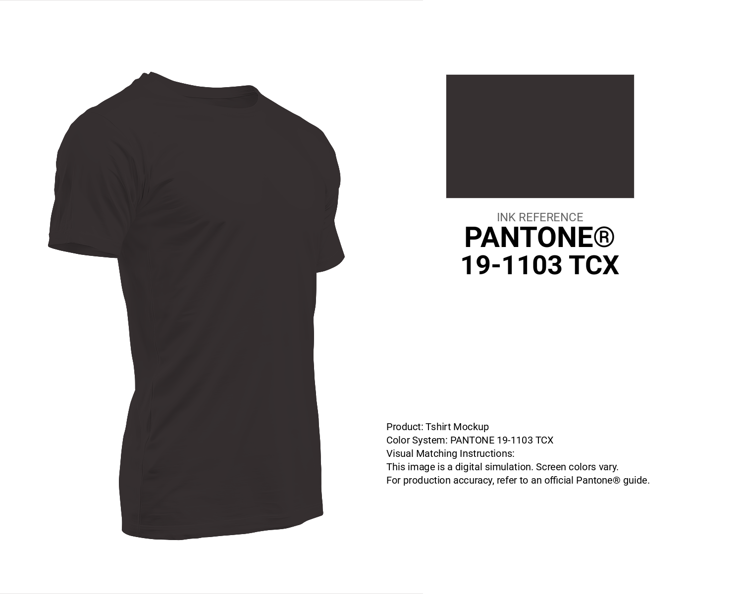 Hex Color #363031 | Printing Match PANTONE 19-1103 TCX | Color ...