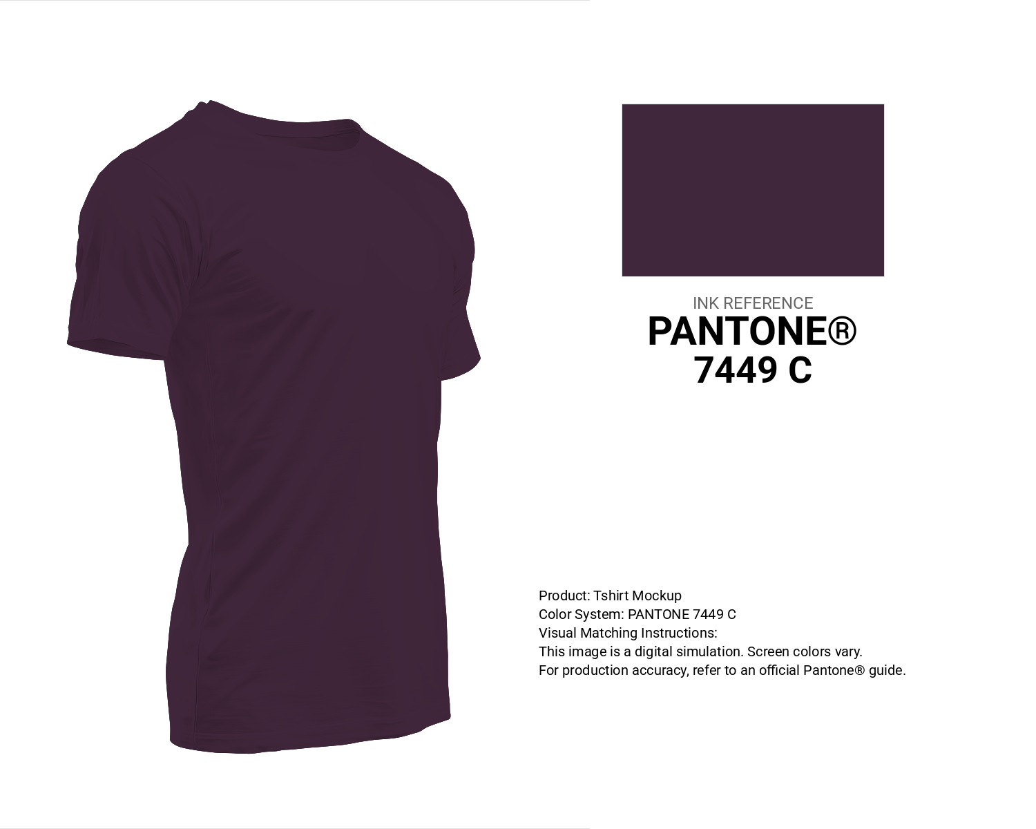 Hex Color #41273b | Printing Match PANTONE 7449 C | Color conversion ...