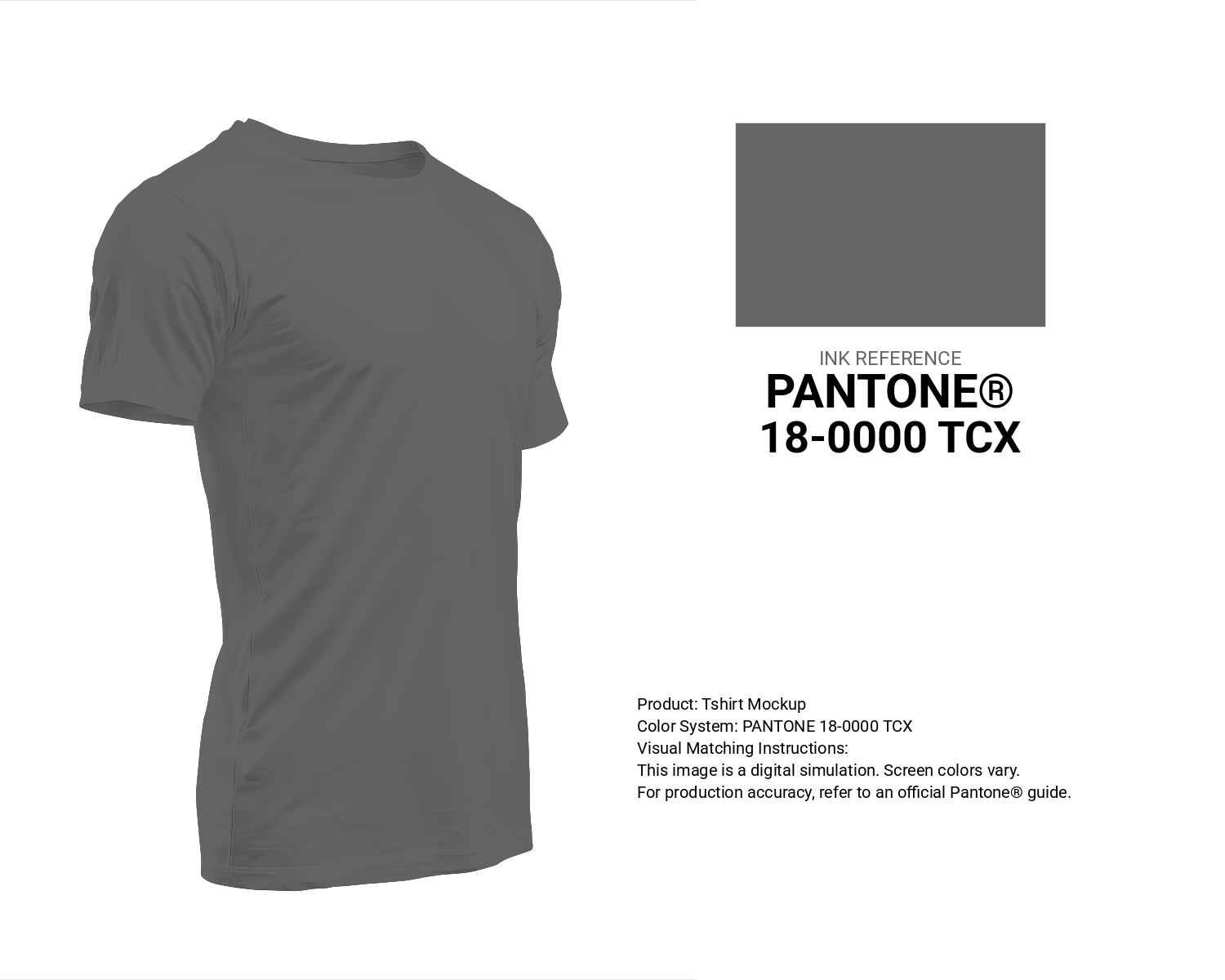 Hex Color #656466 | Printing Match PANTONE 18-0000 TCX | Color ...