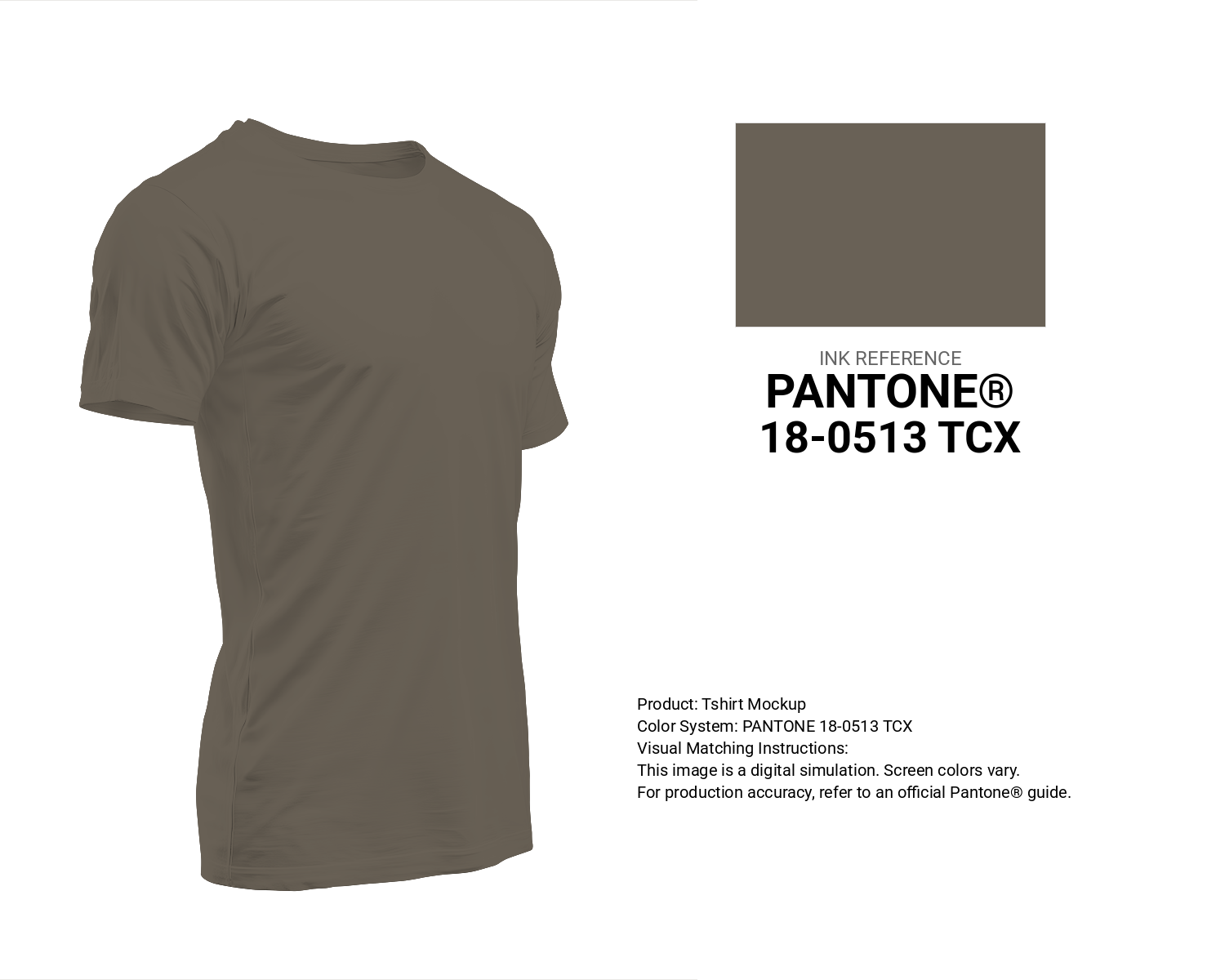 Hex Color #696156 | Printing Match PANTONE 18-0513 TCX | Color ...
