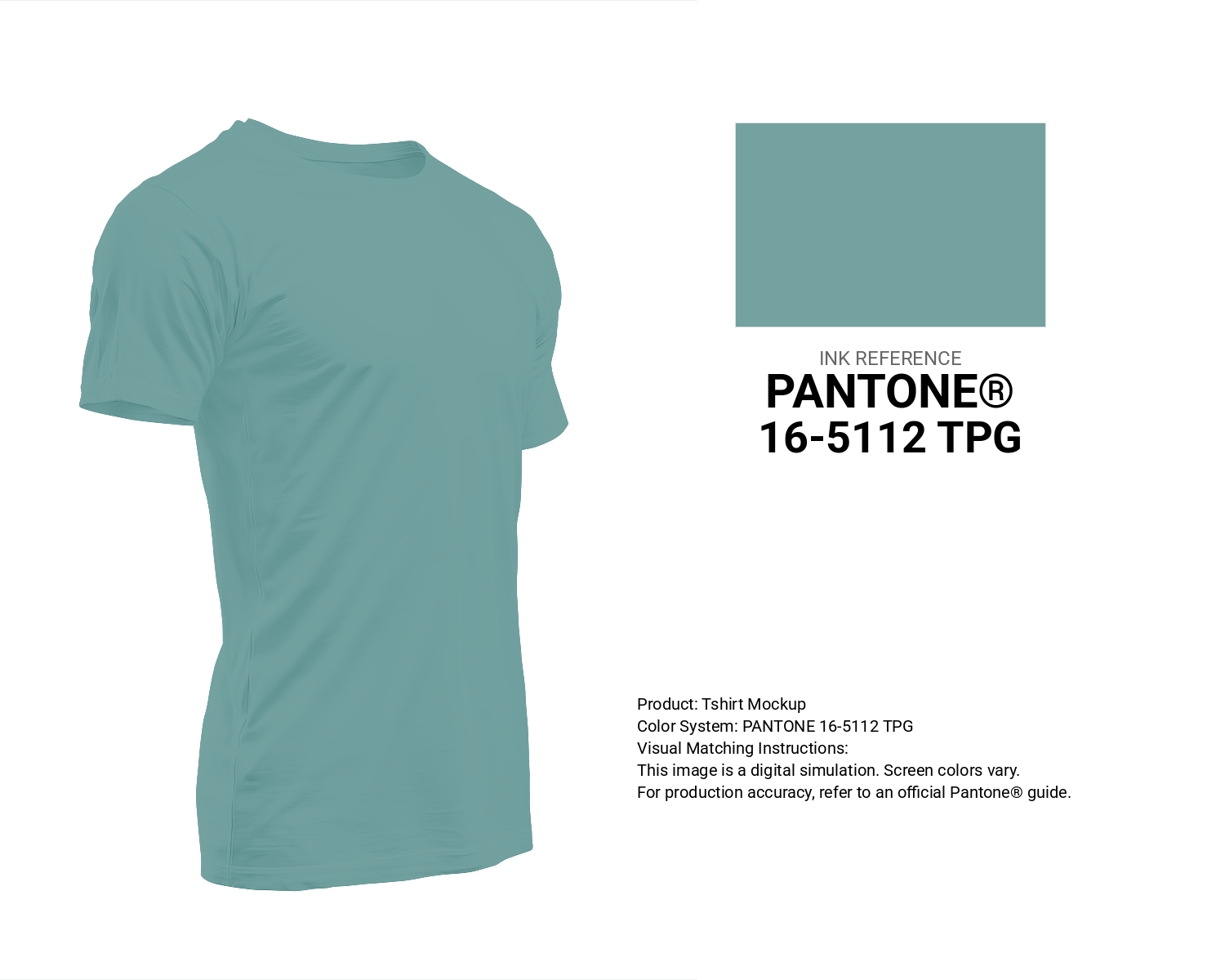 Hex Color #73a2a1 | Printing Match PANTONE 16-5112 TPG | Color ...