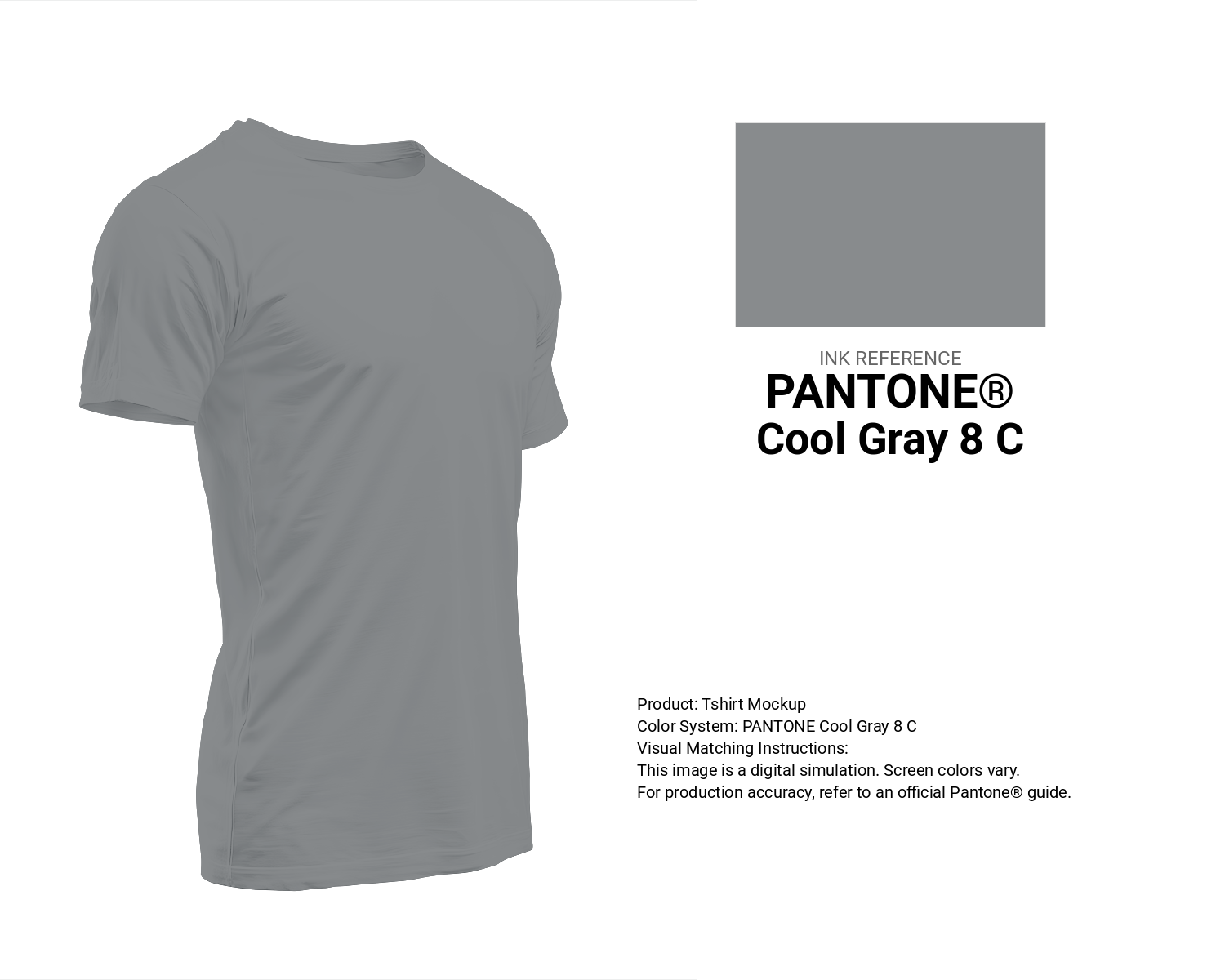 Hex Color #888b8d | Printing Match PANTONE COOL GRAY 8 C | Color ...