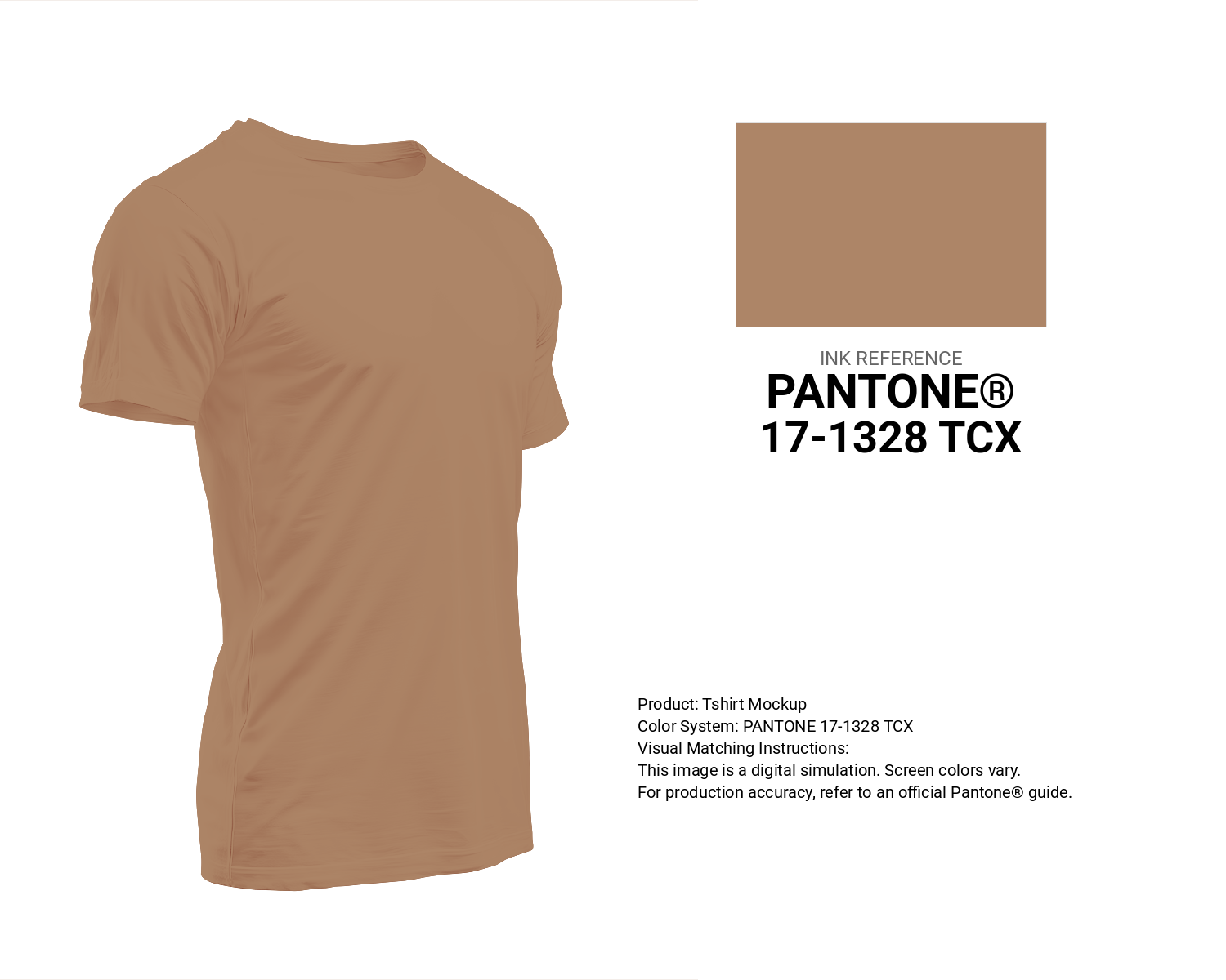 Hex Color #ad8567 | Printing Match PANTONE 17-1328 TCX | Color ...