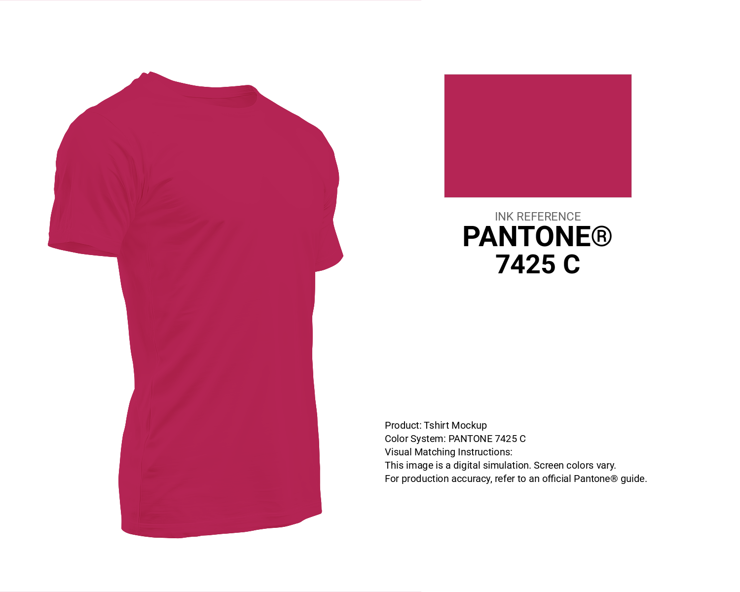 Hex Color #b52555 | Printing Match PANTONE 7425 C | Color conversion ...