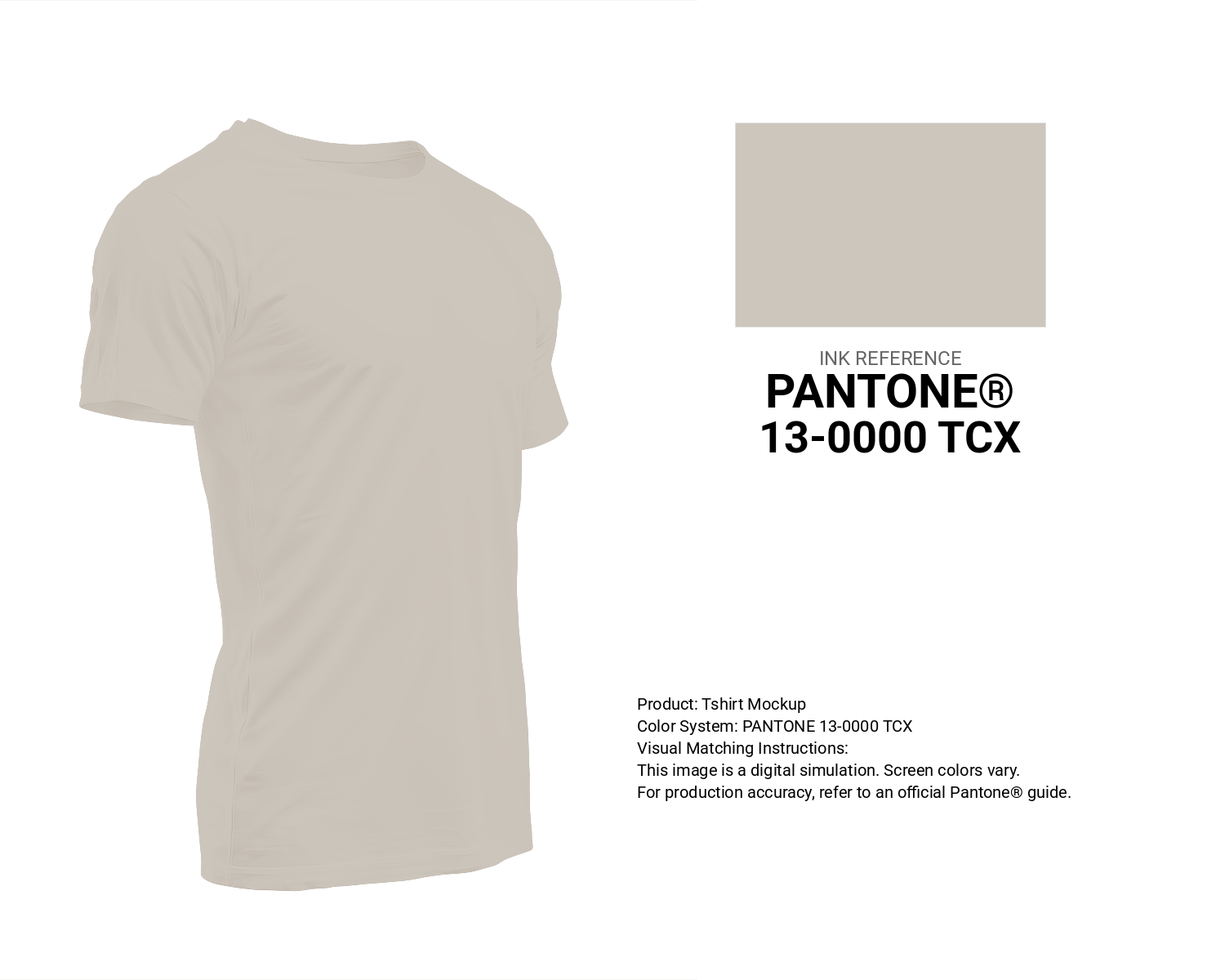 Moonbeam | Printing Match PANTONE 13-0000 TCX | Color conversion CMYK ...