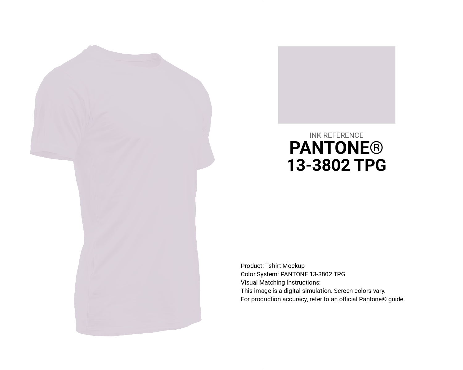 Hex Color #dcd4dc | Printing Match PANTONE 13-3802 TPG | Color ...