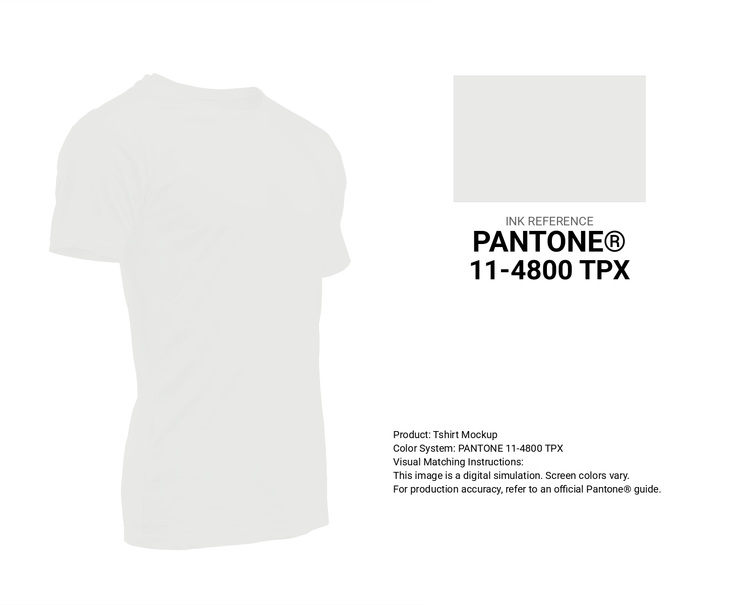 Hex Color #e9eae8 | Printing Match PANTONE 11-4800 TPX | Color ...