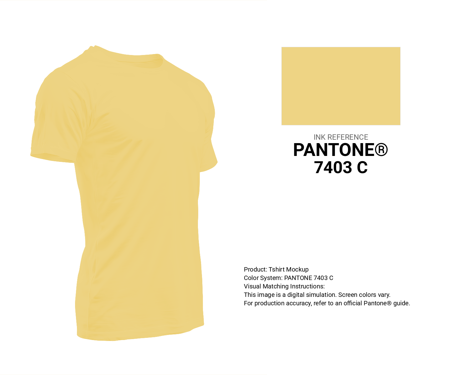 Hex Color #eed484 | Printing Match PANTONE 7403 C | Color conversion ...