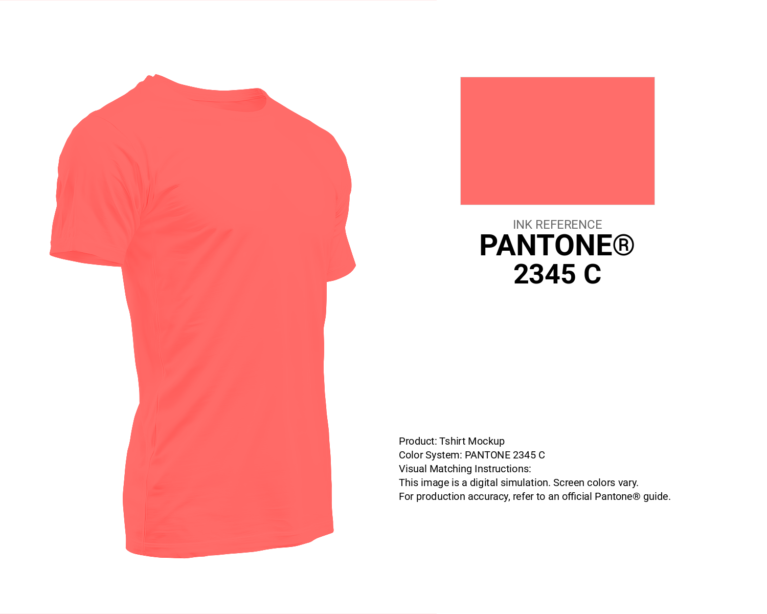 Hex Color #ff6d6a | Printing Match PANTONE 2345 C | Color conversion ...