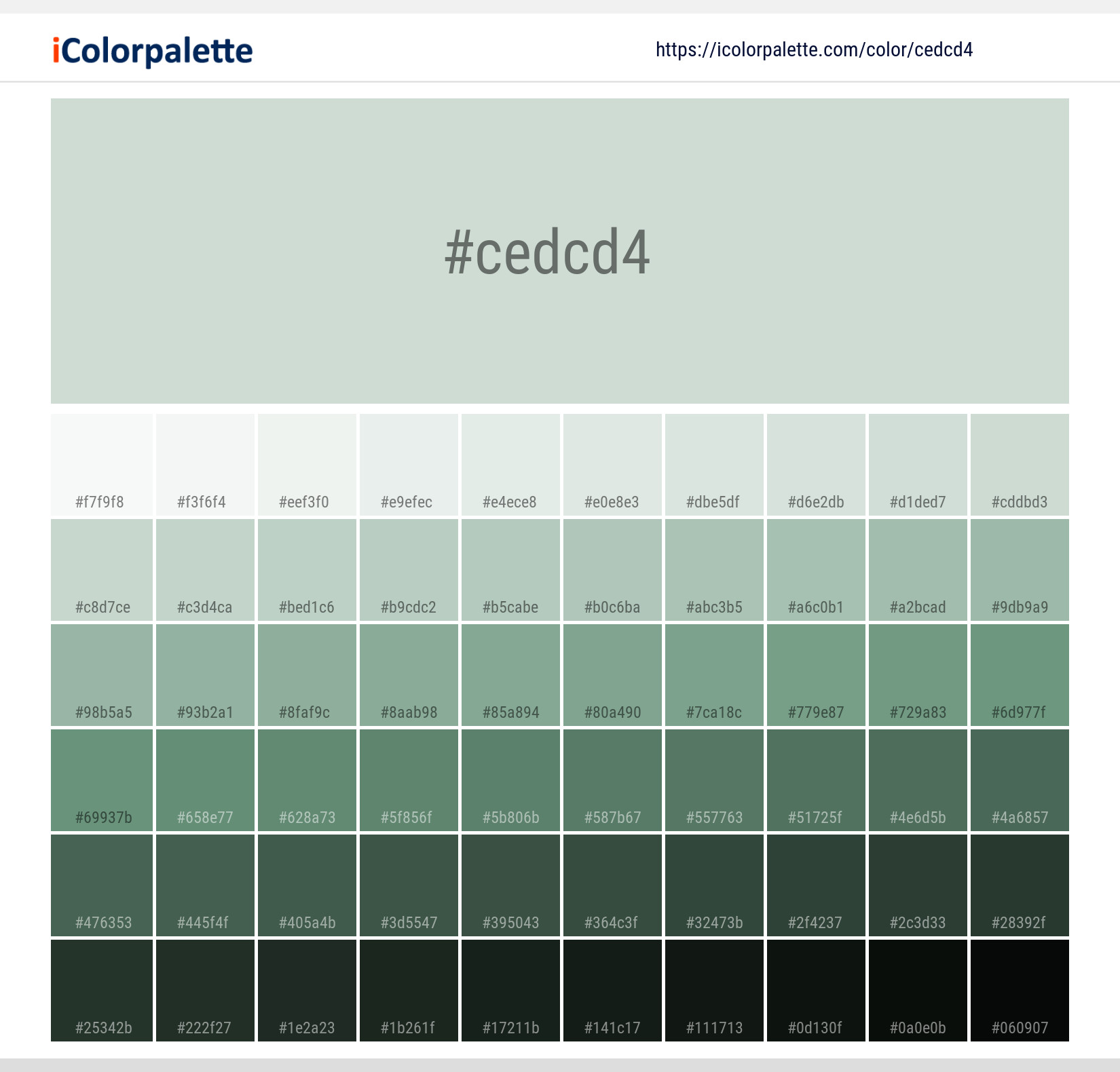 Light Soft Celadon information | Hsl | Rgb | Pantone