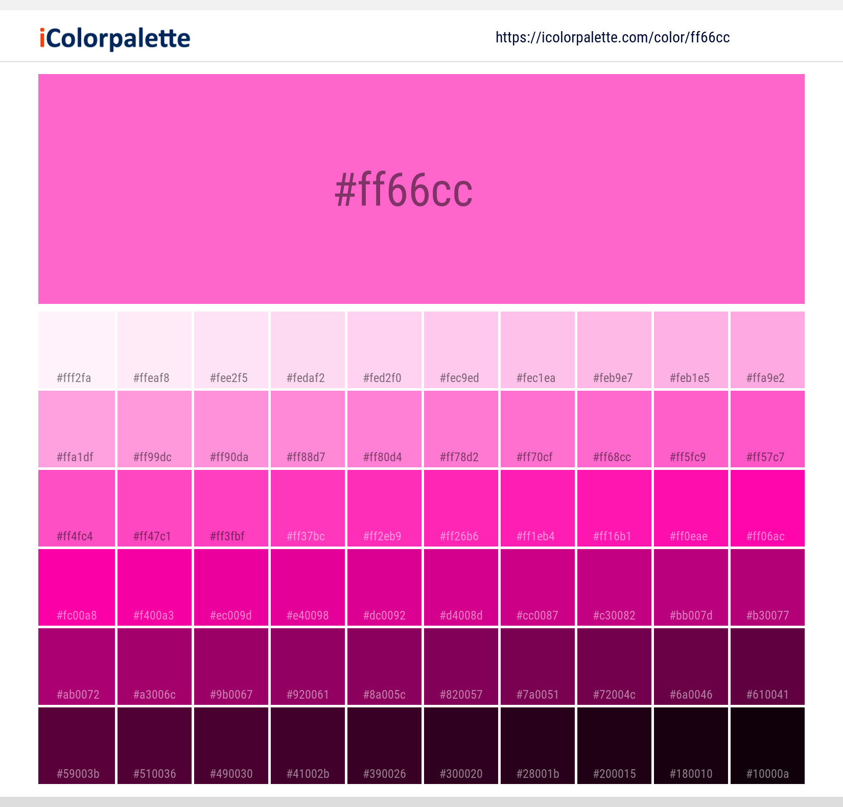 Rose Pink information | Hsl | Rgb | Pantone