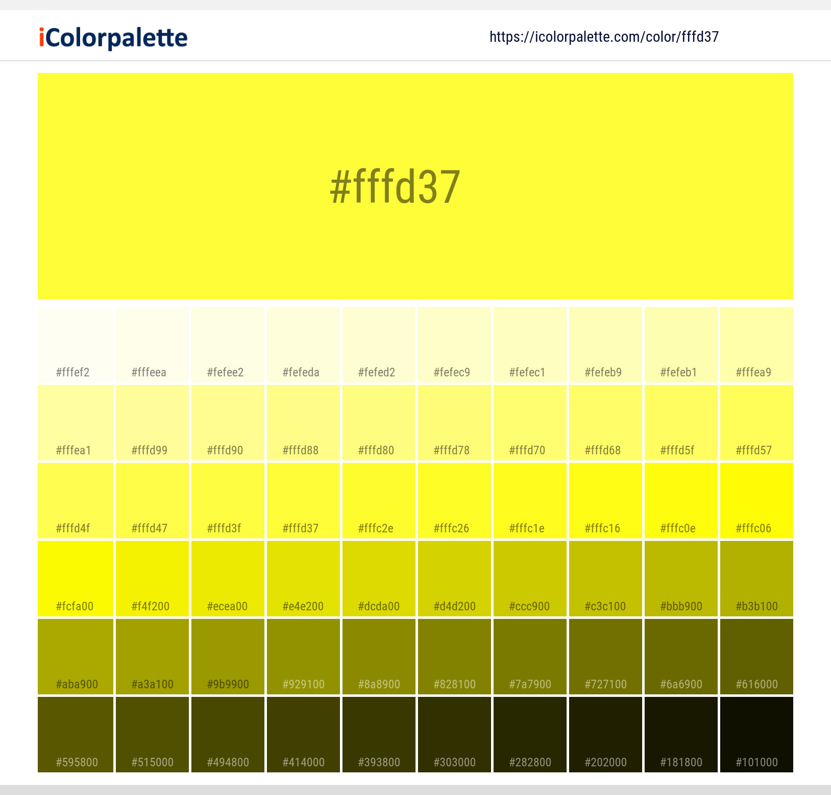 Sunshine Yellow Color | fffd37 information | Hsl | Rgb | Pantone