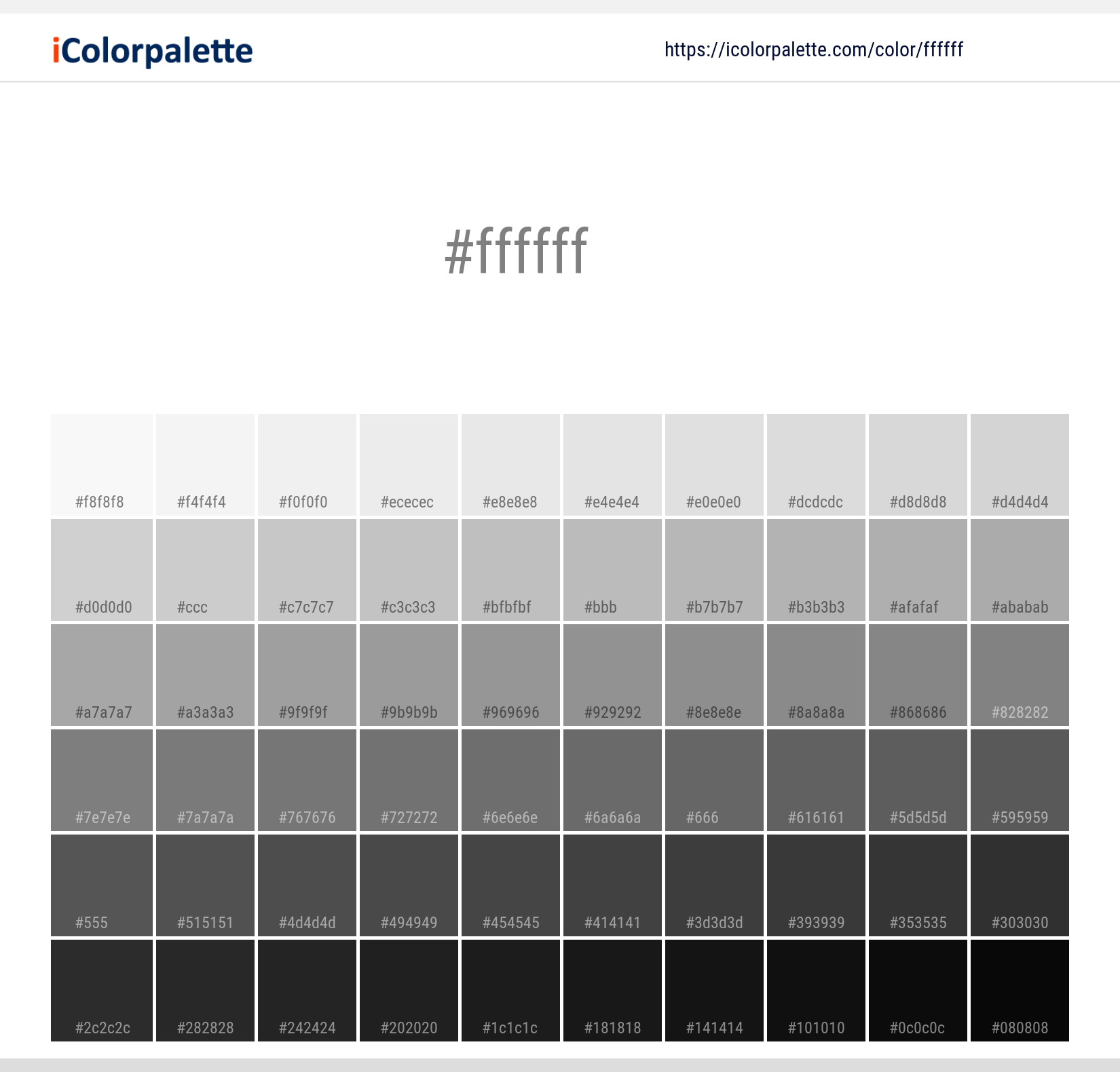 White information | Hsl | Rgb | Pantone