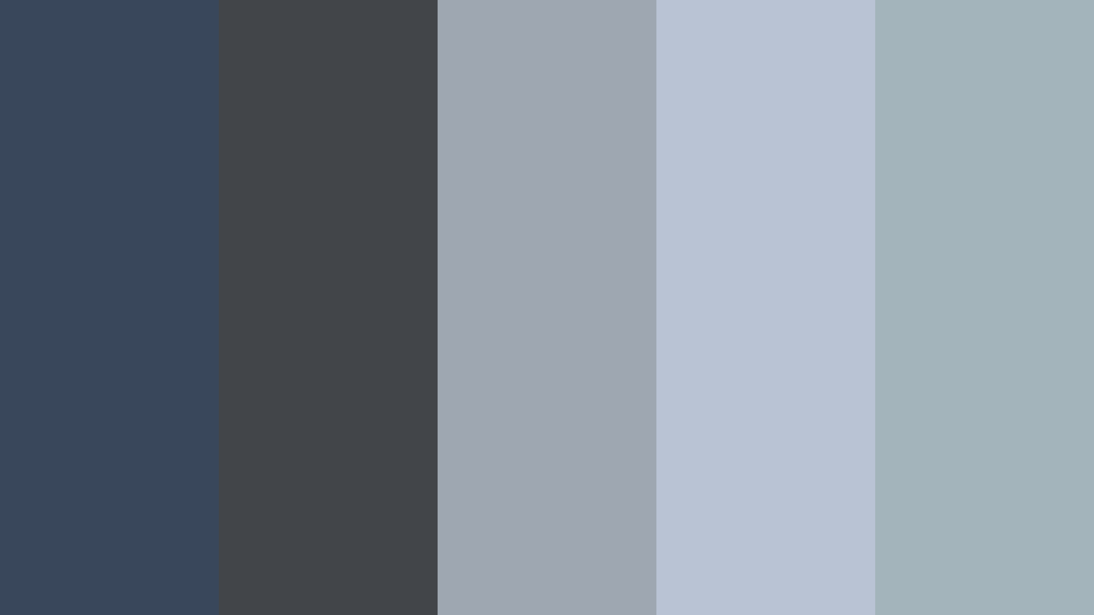 Oxford Blue – Mako – Gray Chateau – Heather – Gull Gray Color scheme ...