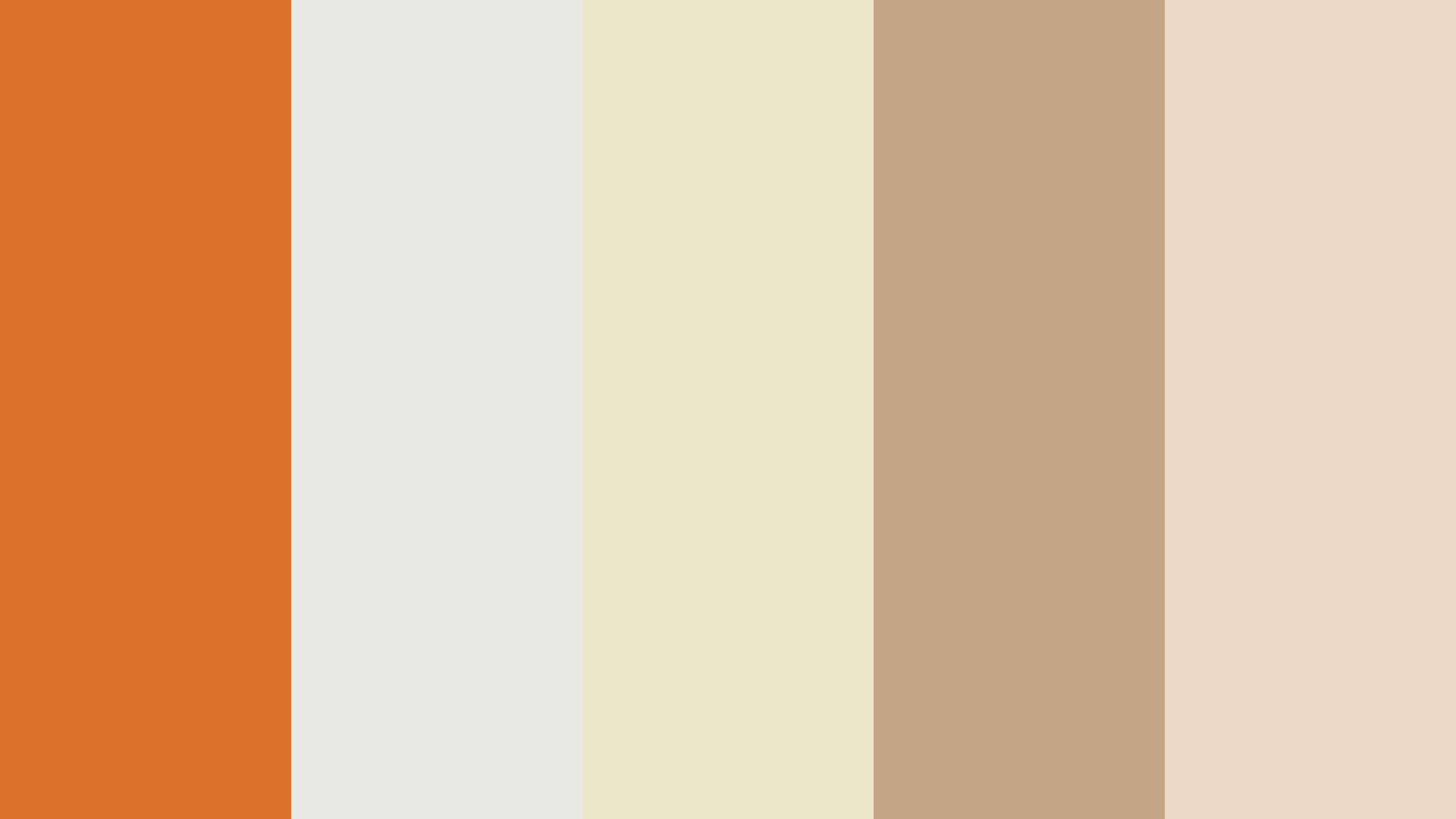 Ochre – Cararra – Parchment – Indian Khaki – Almond Color scheme ...