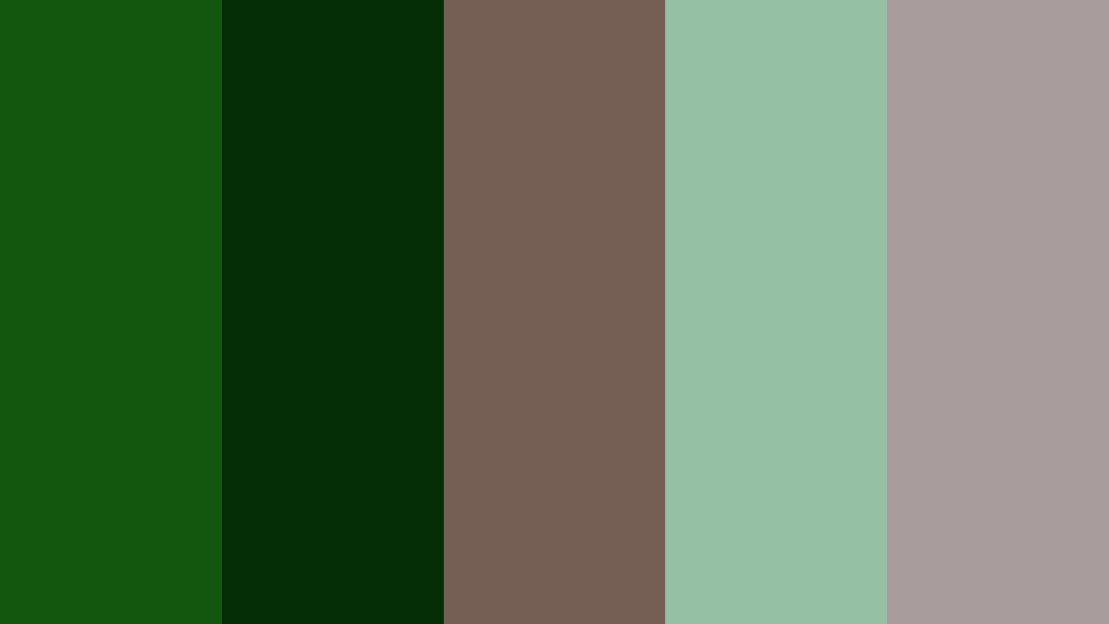 Dark Fern – Dark Fern – Russett – Summer Green – Dusty Gray Color ...