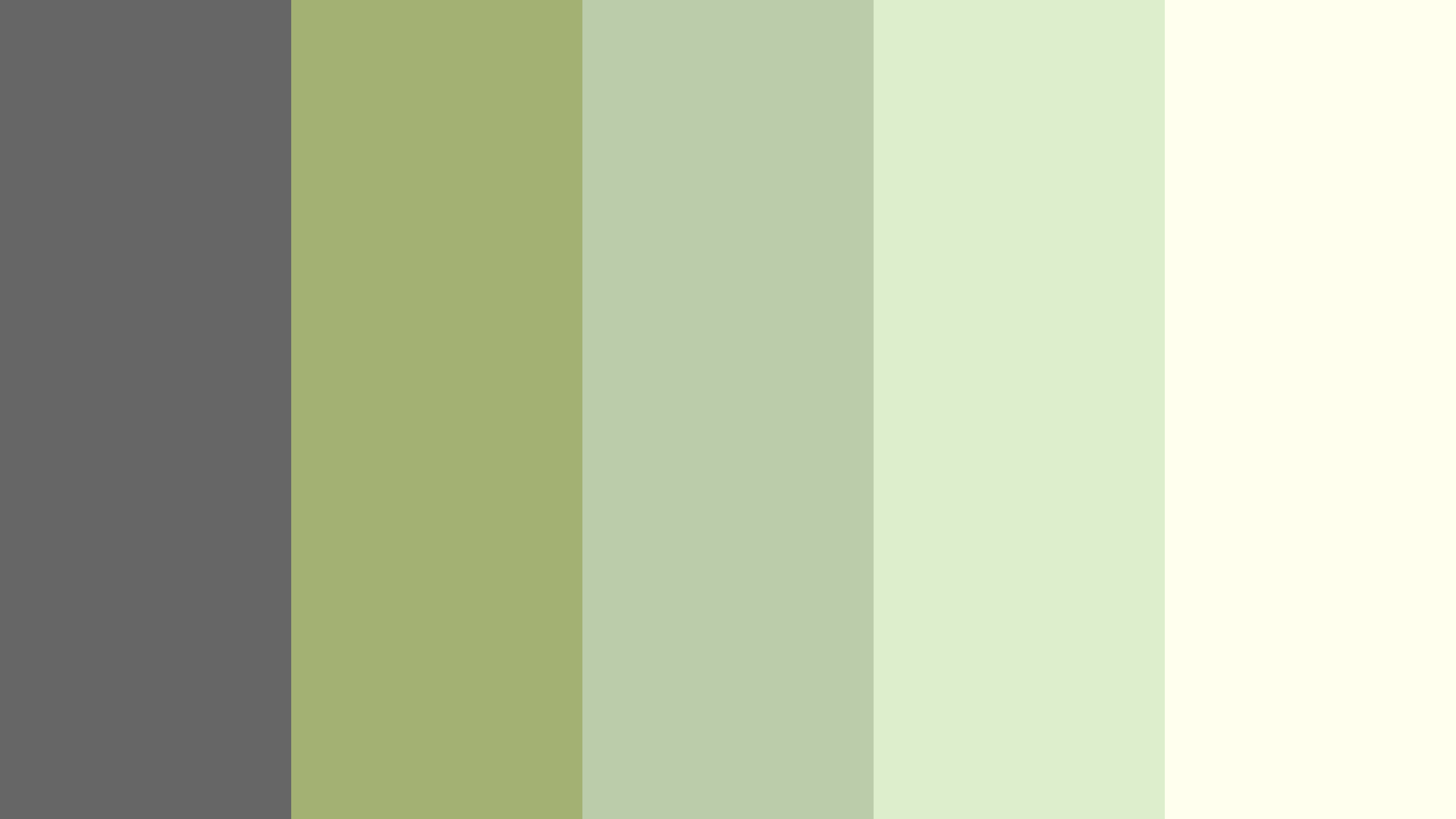 Dove Gray – Green Smoke – Coriander – Chrome White – Ivory Color scheme ...