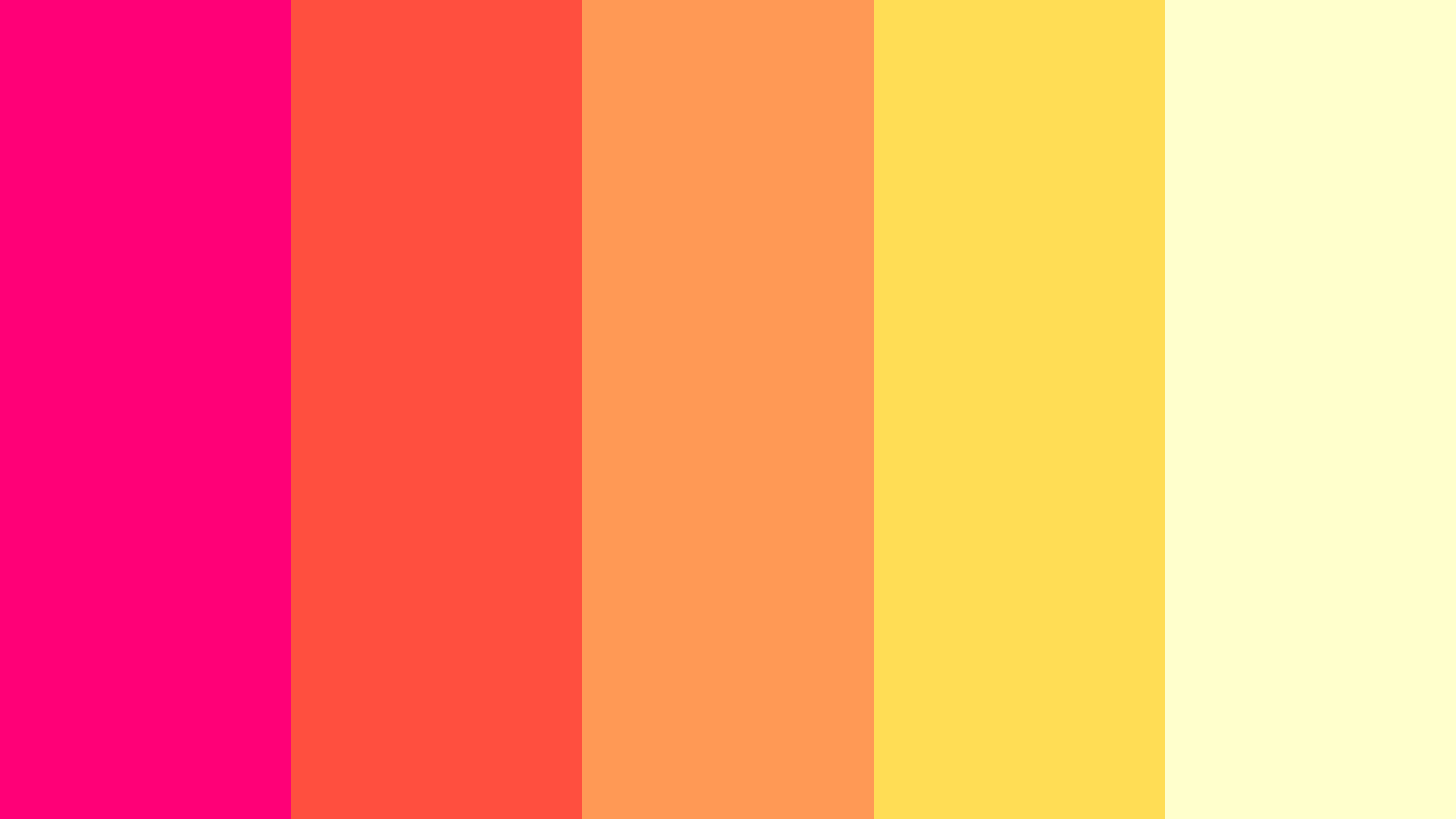 Rose – Sunset Orange – Atomic Tangerine – Mustard – Cream Color scheme ...