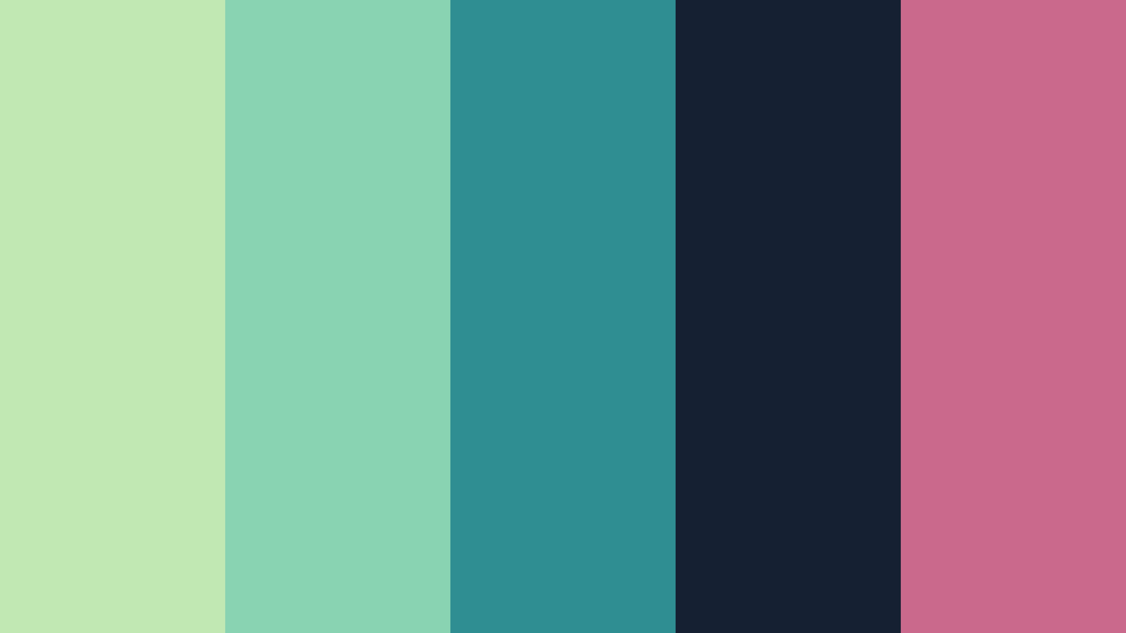 Tea Green – Vista Blue – Lochinvar – Big Stone – Hopbush Color scheme ...