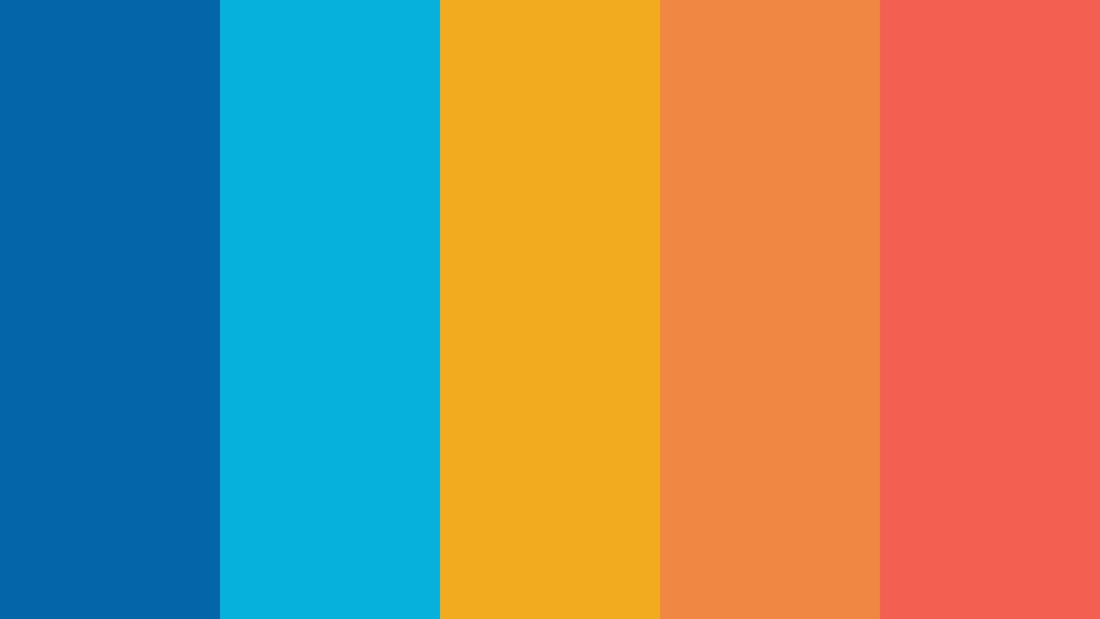 Endeavour – Cerulean – Buttercup – Jaffa – Carnation Color scheme ...