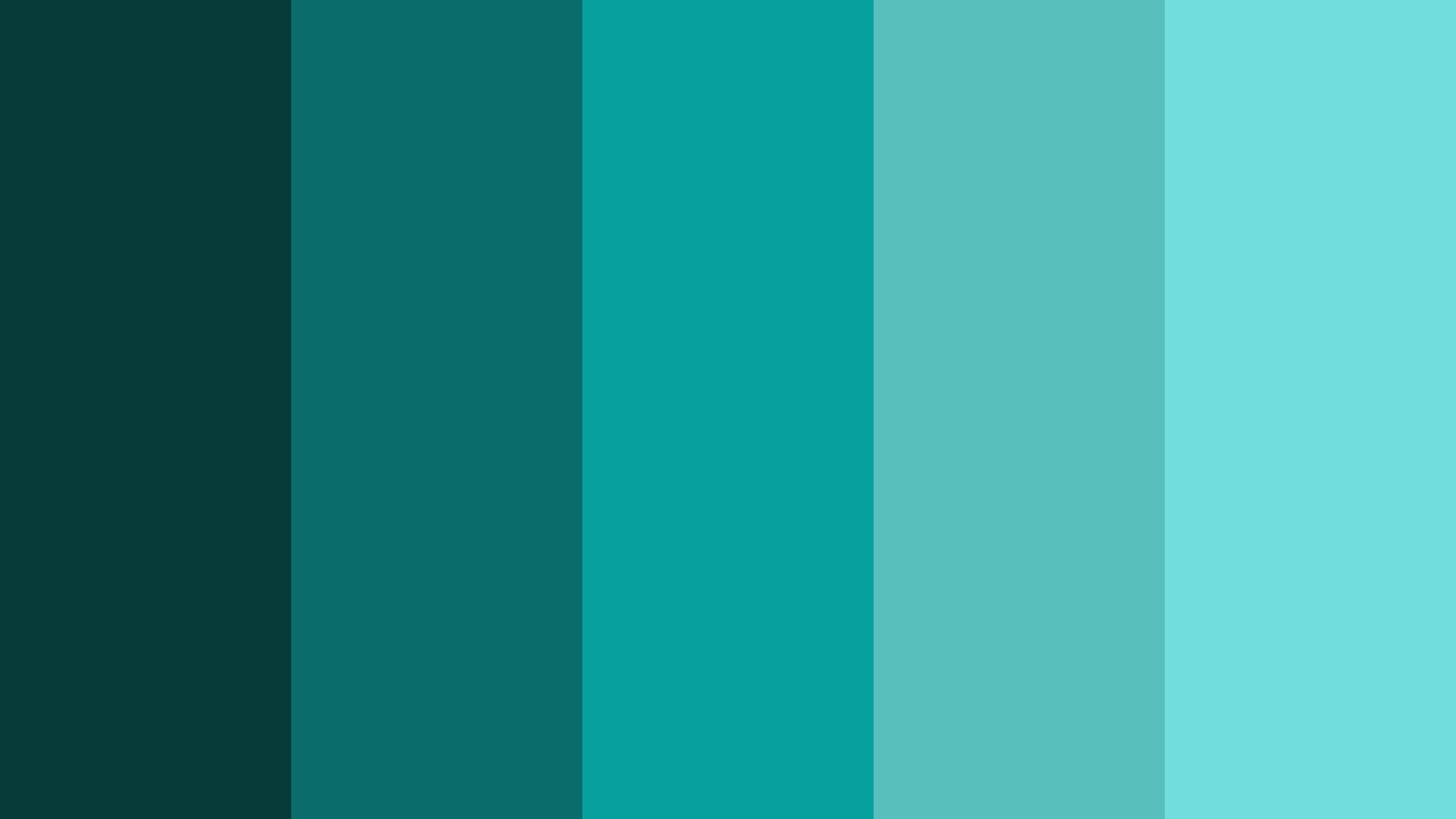 Tiber – Atoll – Niagara – Fountain Blue – Aquamarine Blue Color scheme ...