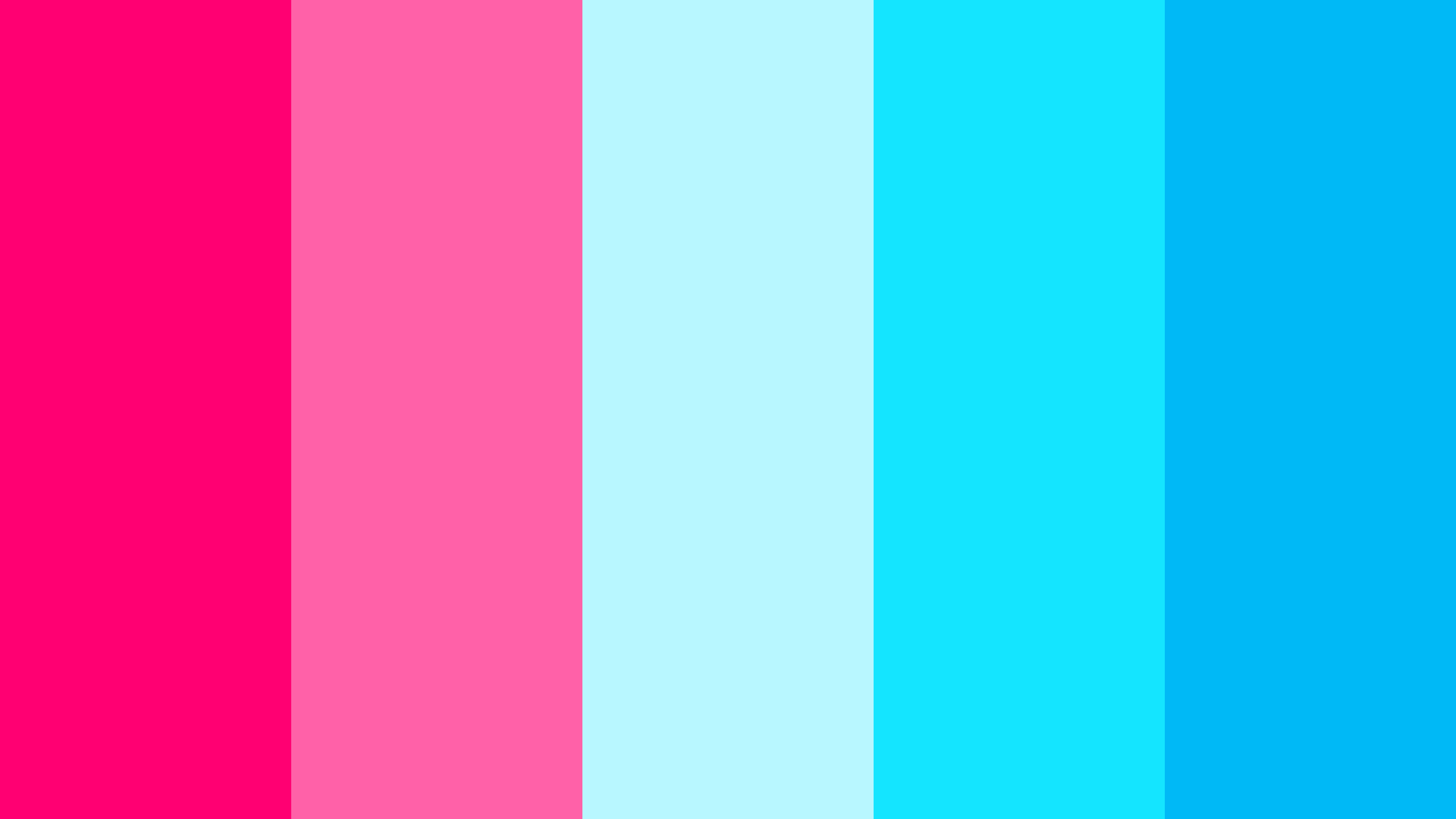 Rose – Hot Pink – French Pass – Cyan / Aqua – Cerulean Color scheme ...