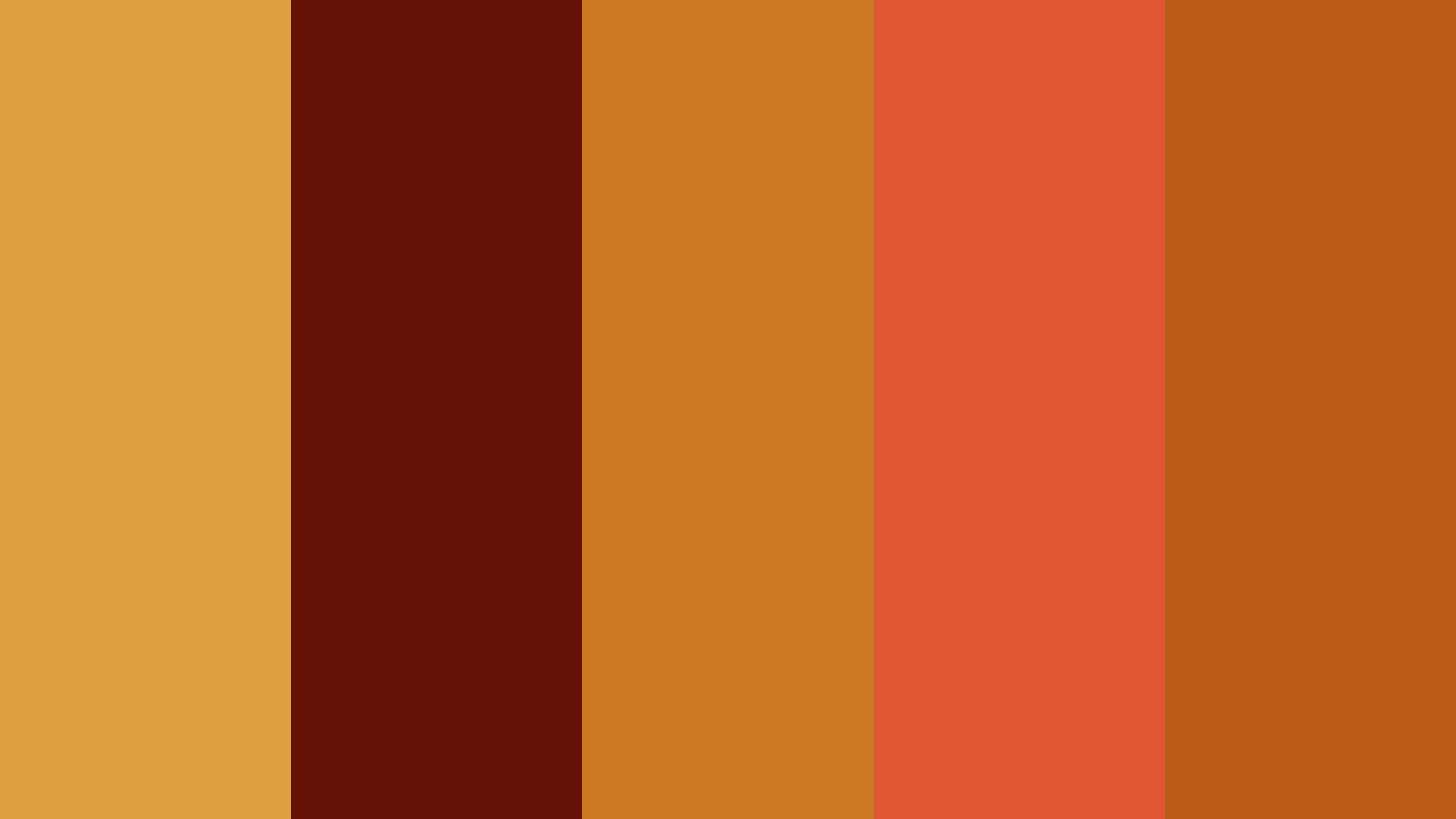 Anzac – Dark Burgundy – Ochre – Flame Pea – Fiery Orange Color scheme ...