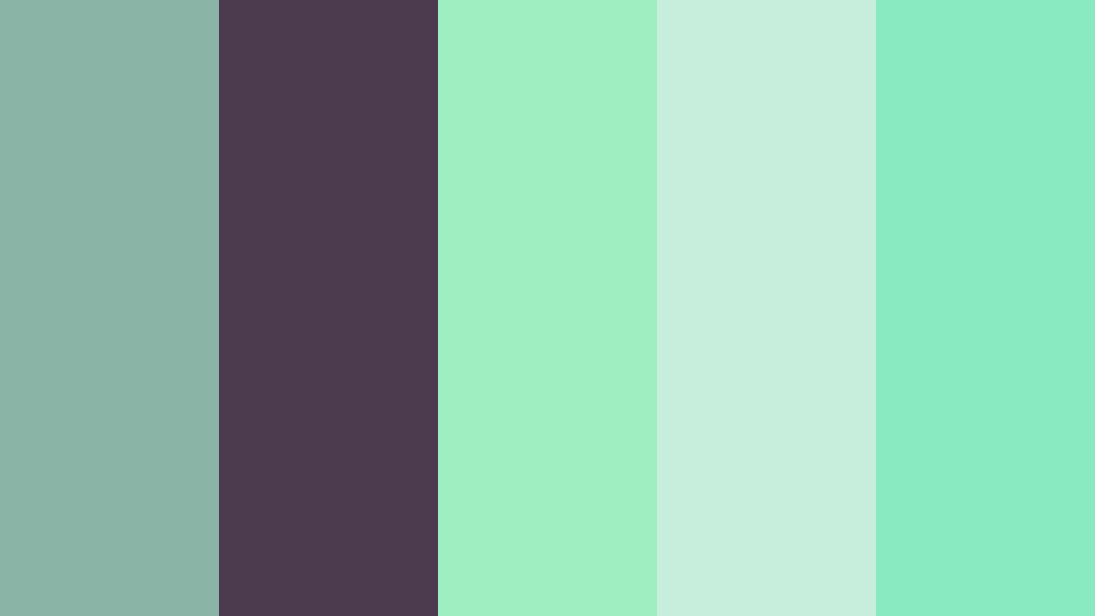 Acapulco – Mortar – Magic Mint – Jagged Ice – Riptide Color scheme ...