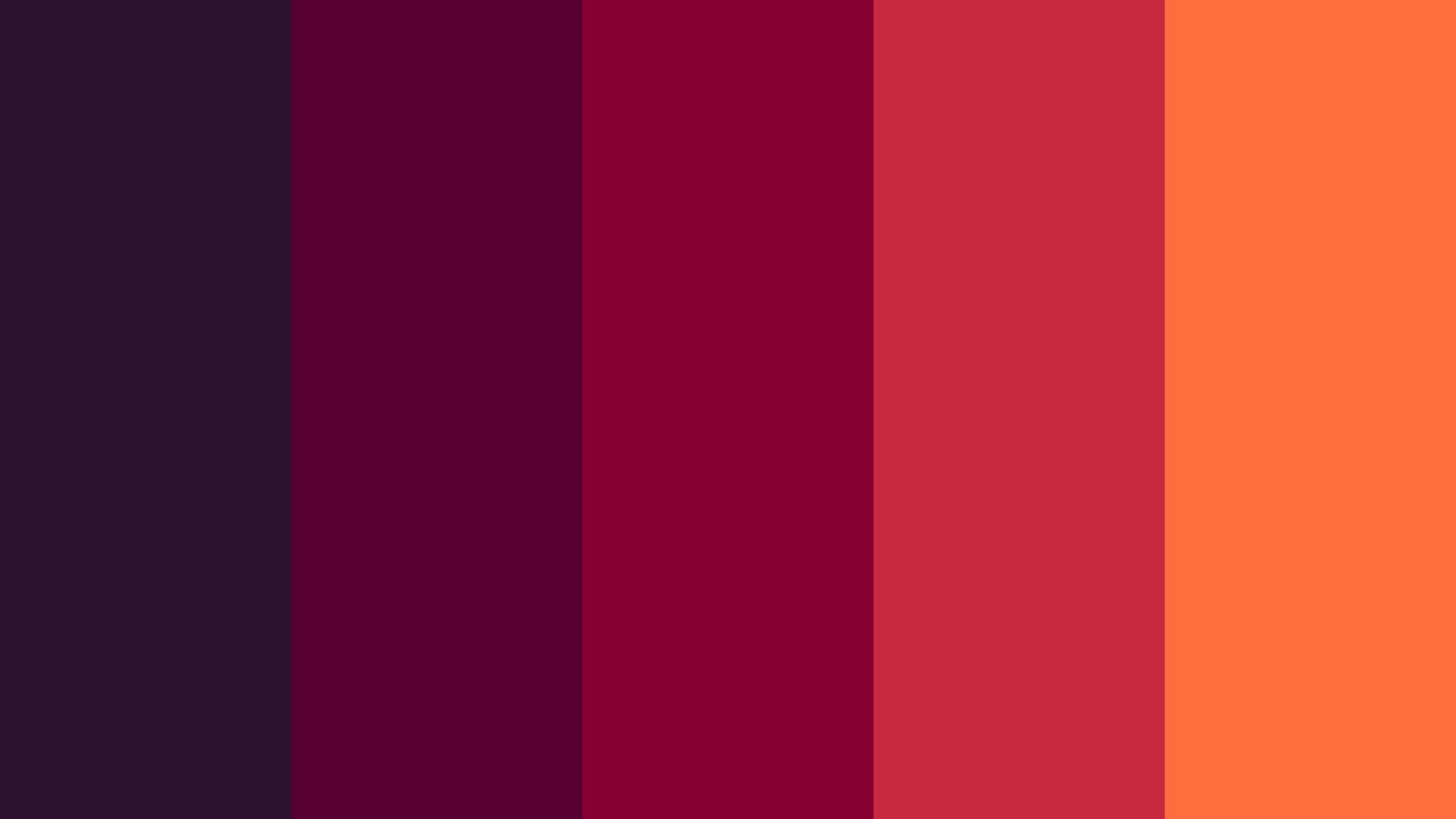 Tamarind – Blackberry – Paprika – Brick Red – Burning Orange Color ...