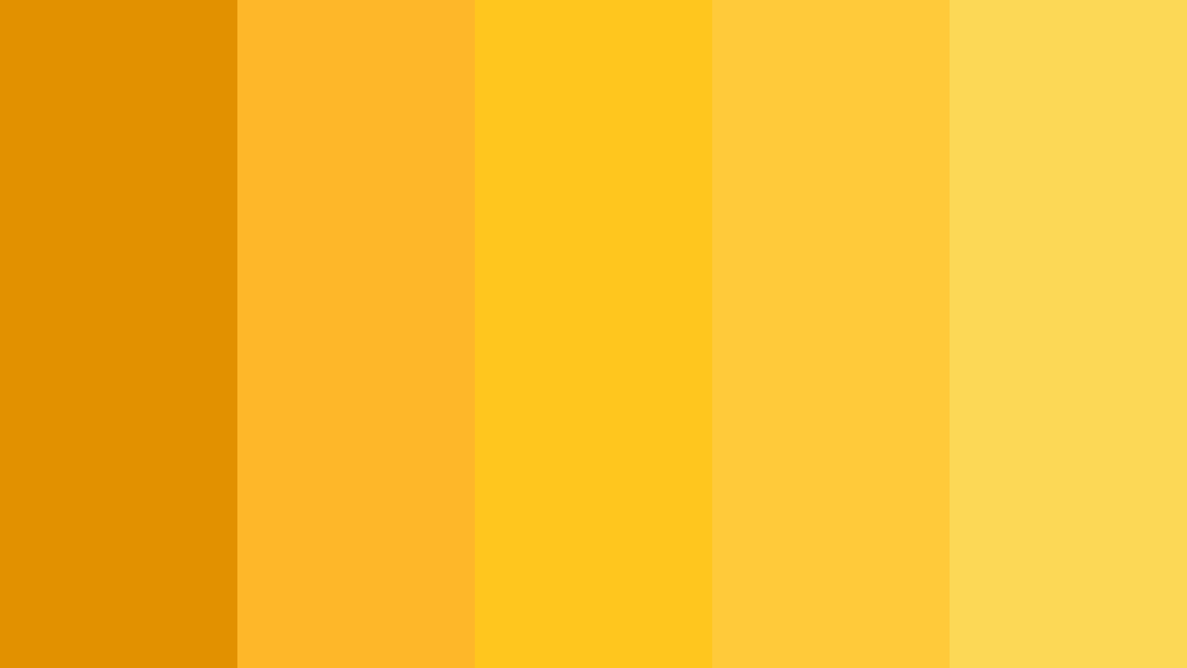 Tangerine – My Sin – Lightning Yellow – Sunglow – Dandelion Color ...